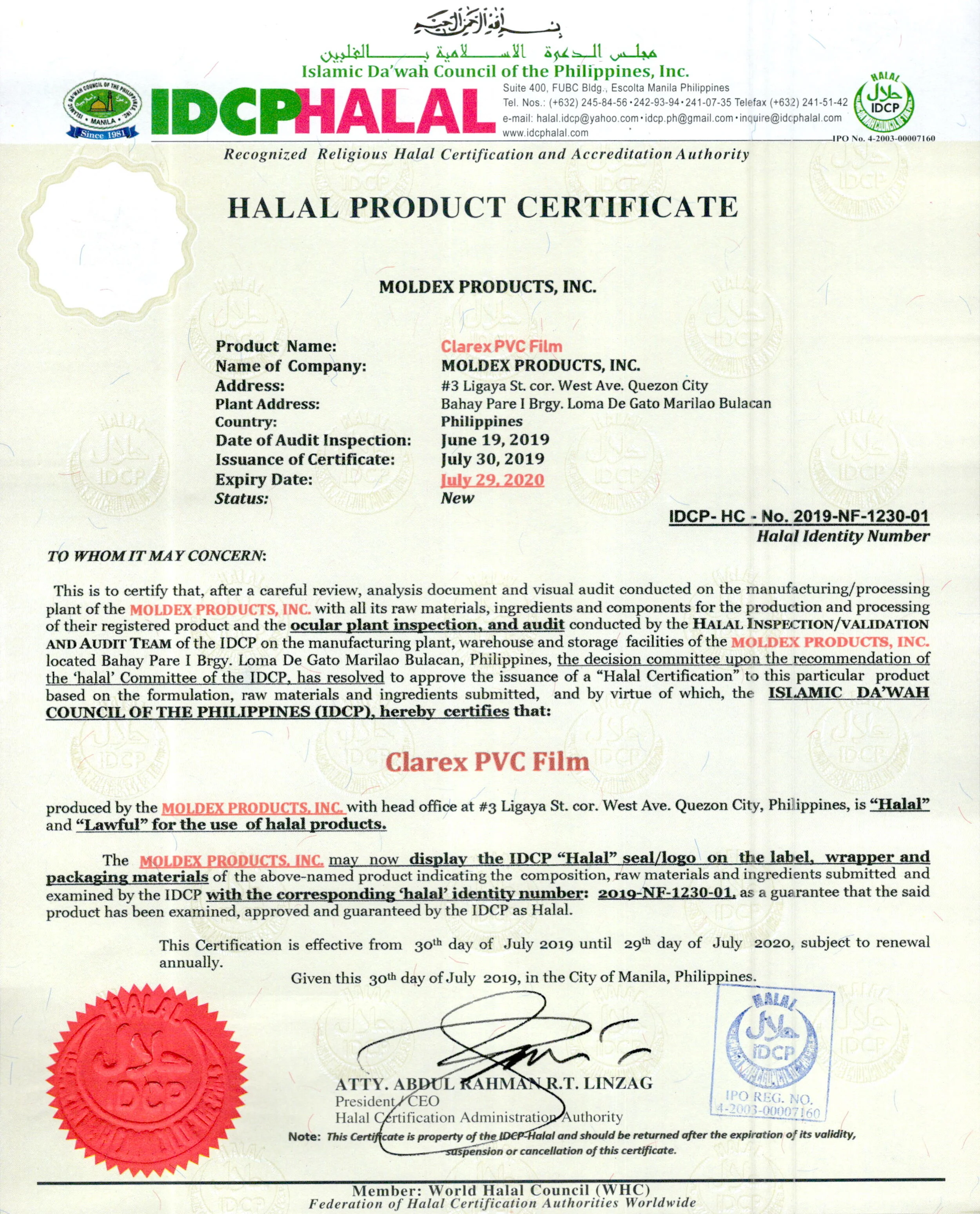 PVC Films — MOLDEX PRODUCTS, INC. | Philippines' Leading Manufacturer ...
