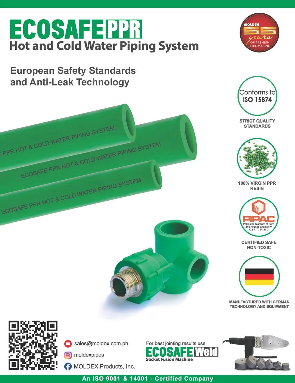 ECOSAFE PPR BROCHURE — MOLDEX PRODUCTS, INC. | Philippines' Leading ...