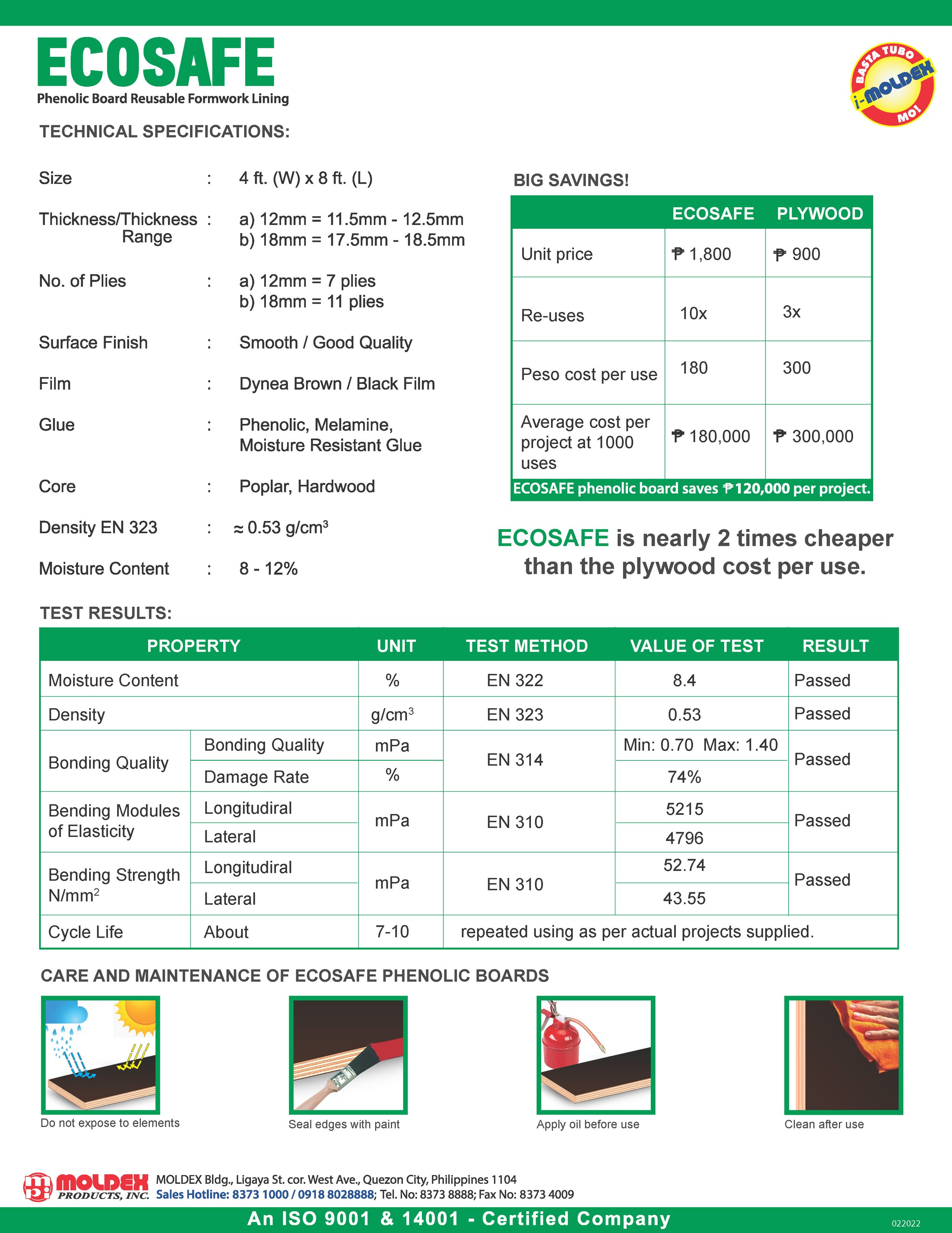 PHENOLIC BOARD BROCHURE — MOLDEX PRODUCTS, INC. | Philippines' Leading ...