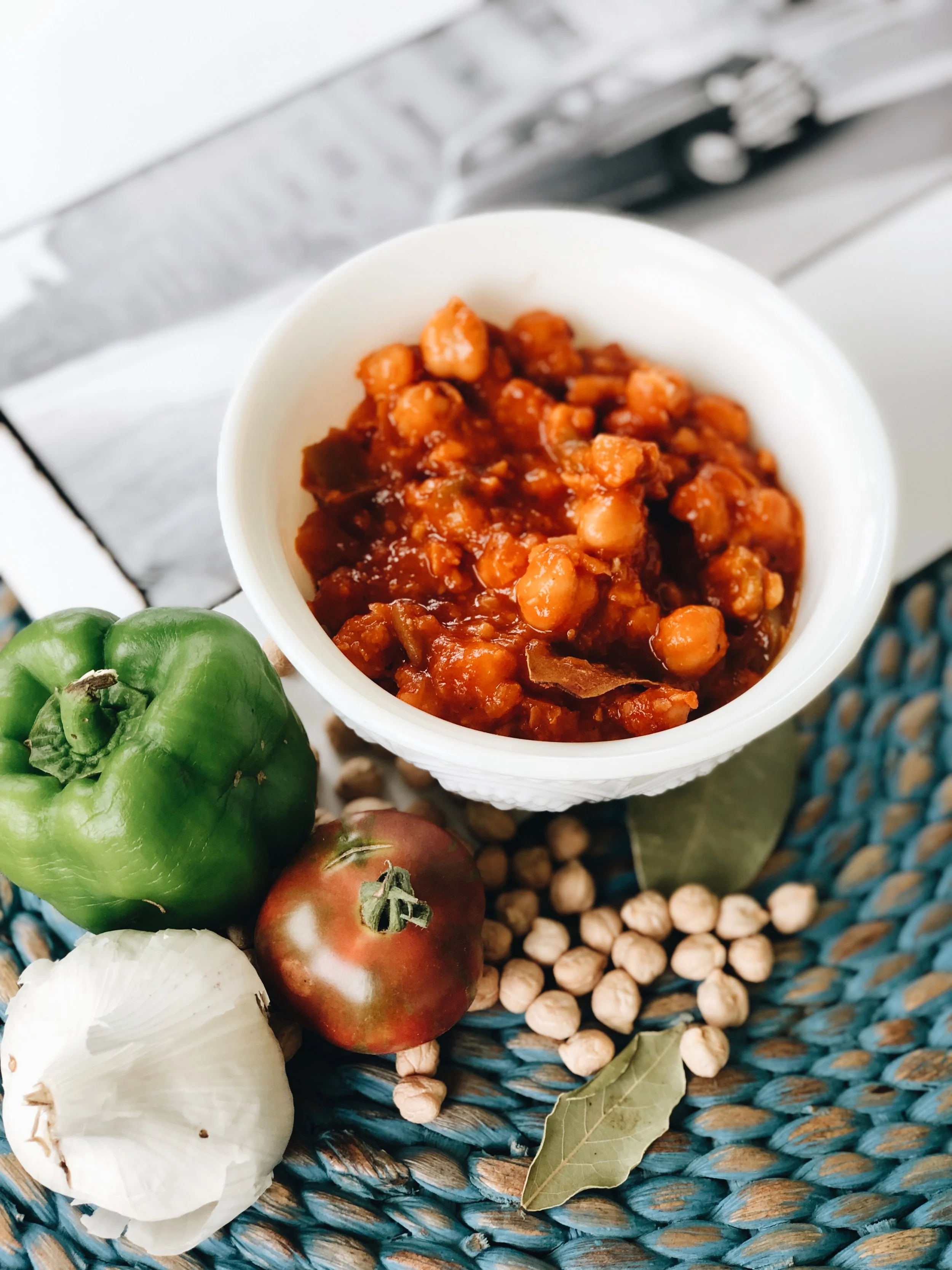 Cuban Style Garbanzo Beans
