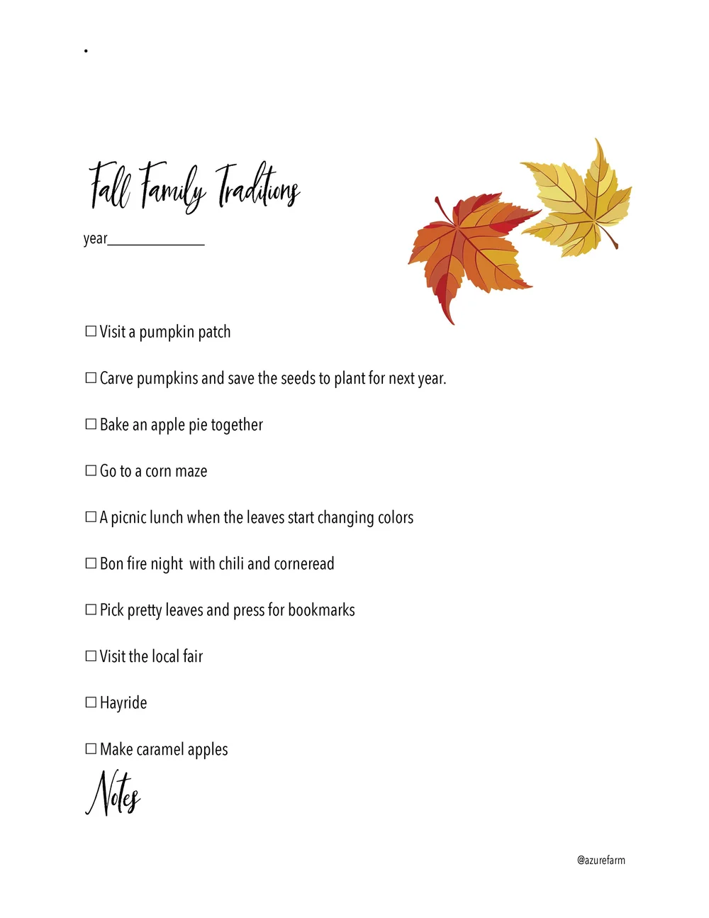 Fun Fall Family Activities and Traditions