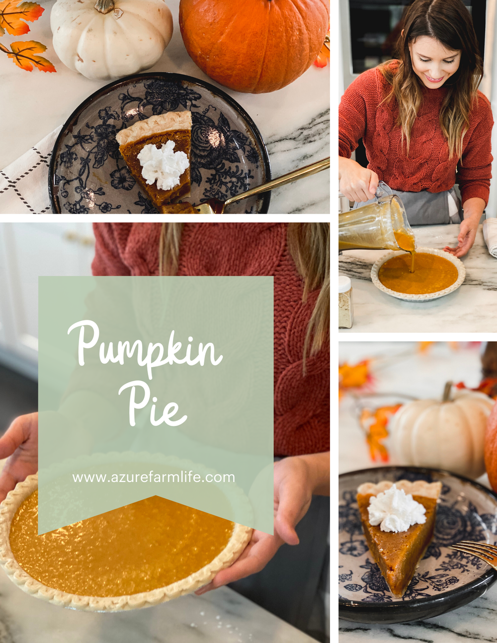 Easy Pumpkin Pie Recipe with Fresh Pumpkin