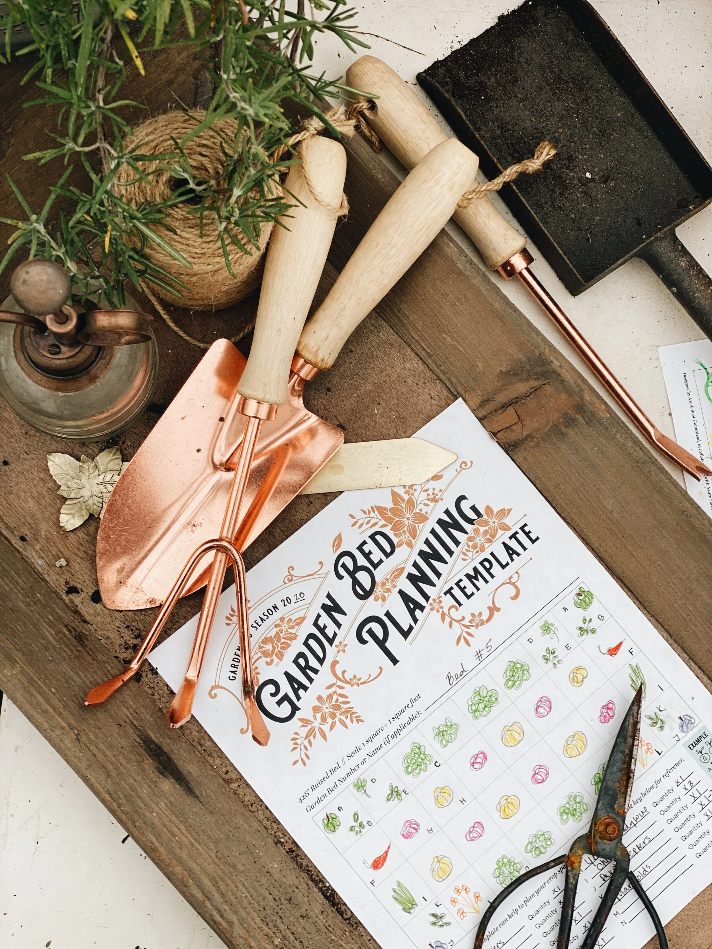 A Free Garden Planning Template to Create the Perfect Garden - Azure Farm