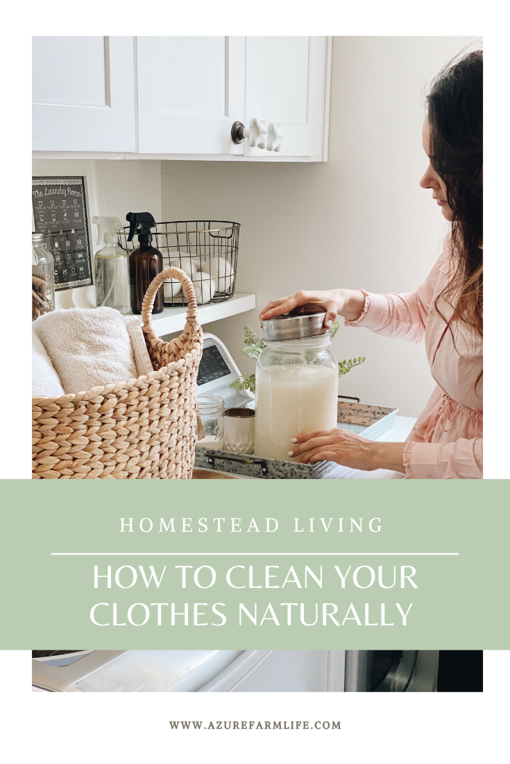 Natural Detergent For Clothes - Azure Farm