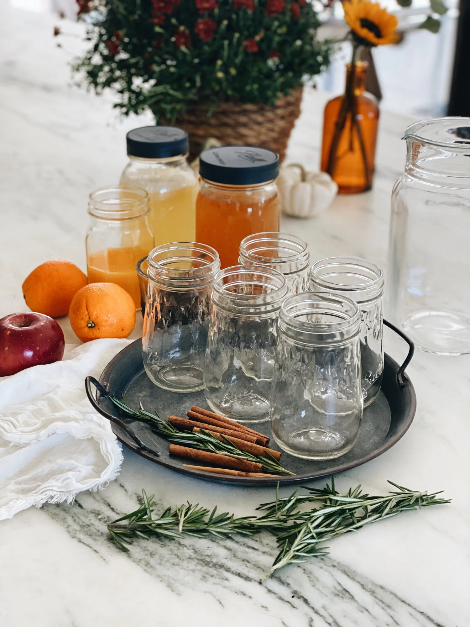 Fall Harvest Mocktail with Ball®Canning