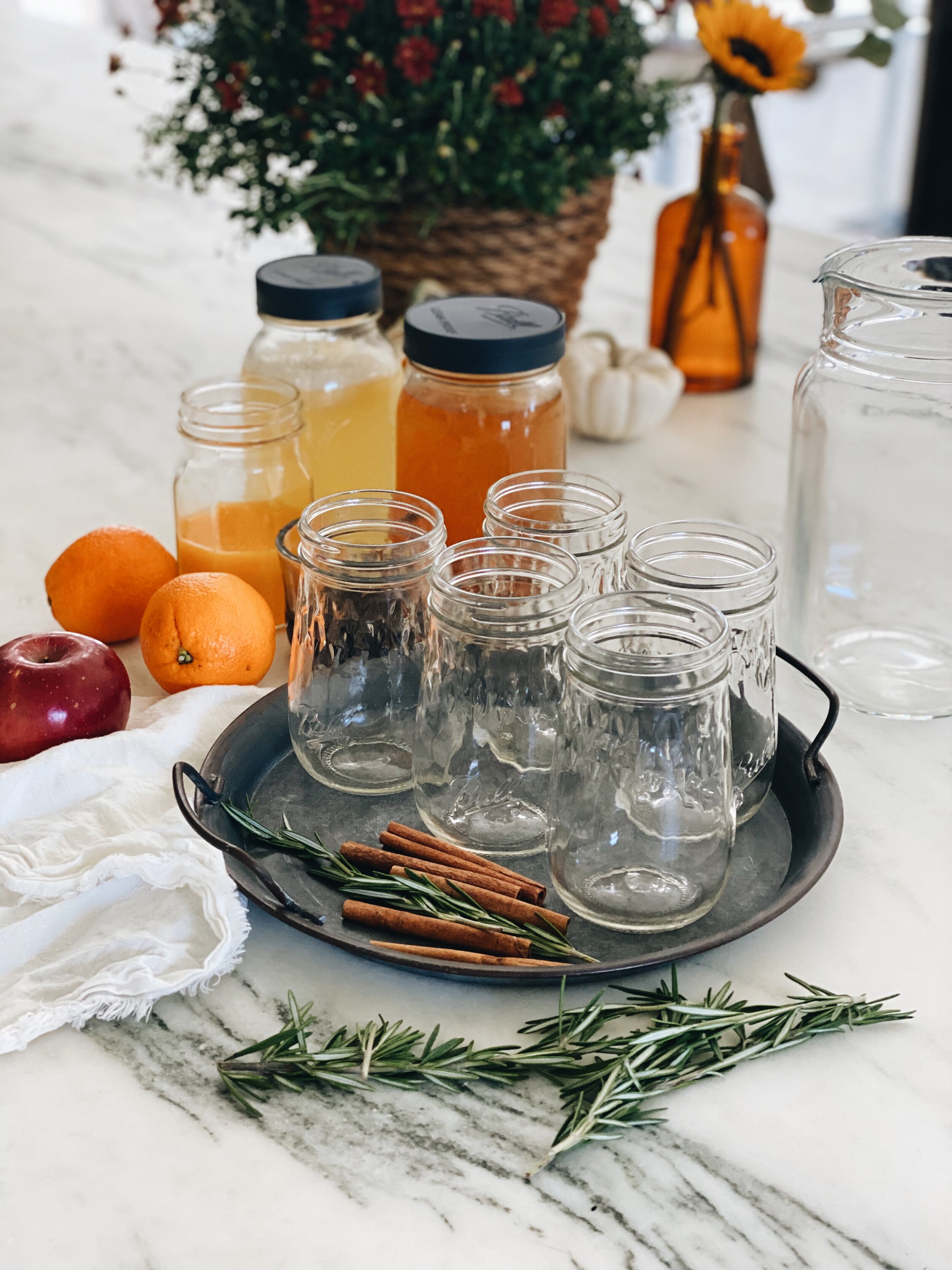 Fall Harvest Mocktail with Ball®Canning