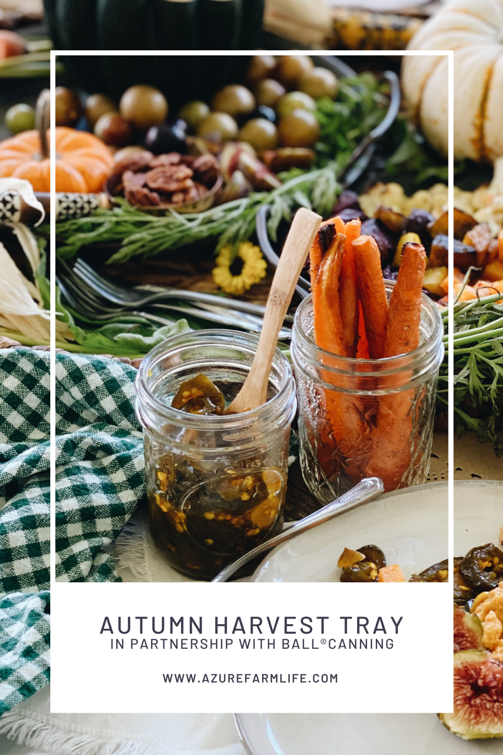 Autumn Harvest Tray in partnership with Ball®Canning