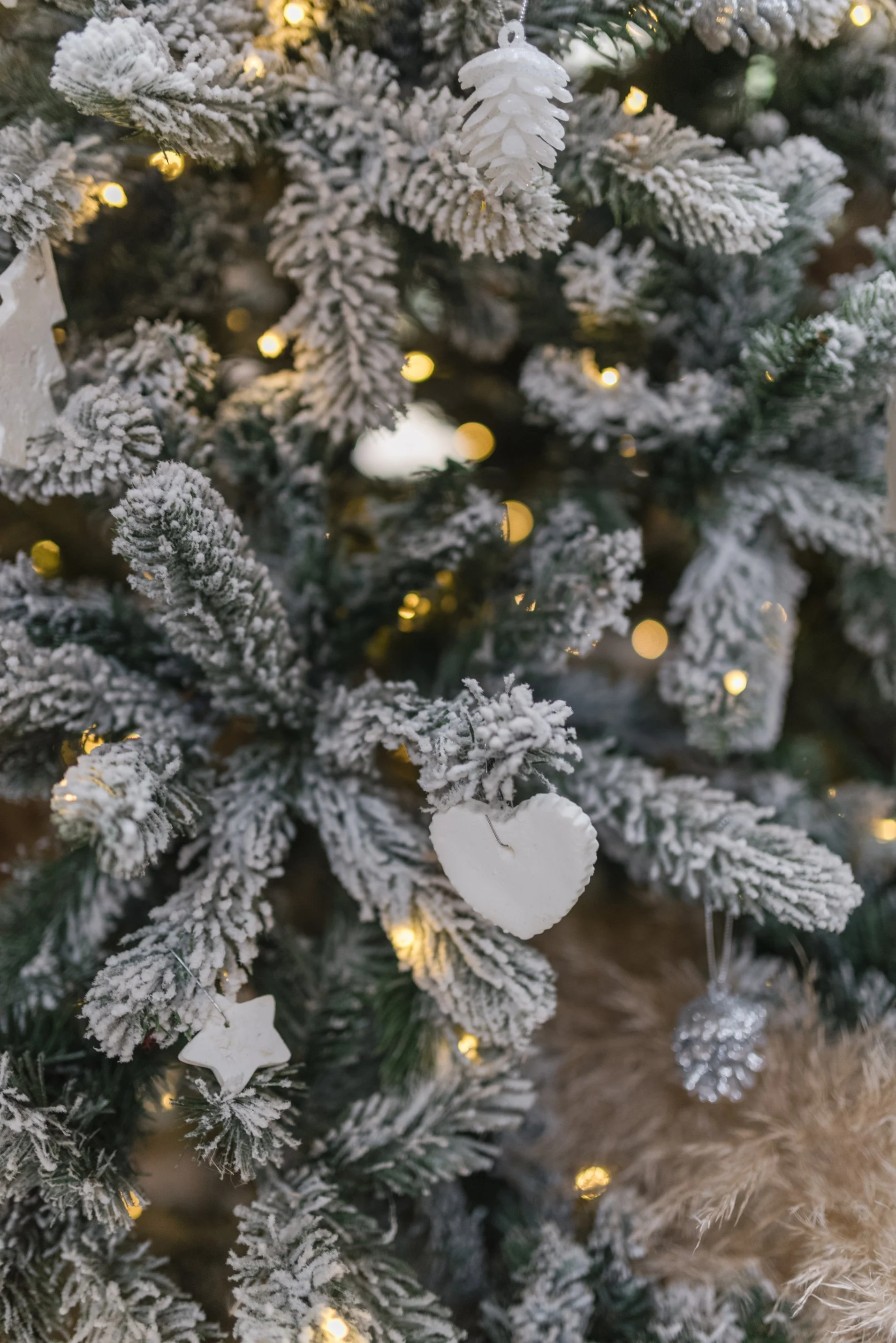 A Farm-Themed Christmas Tree With Handmade Ornaments