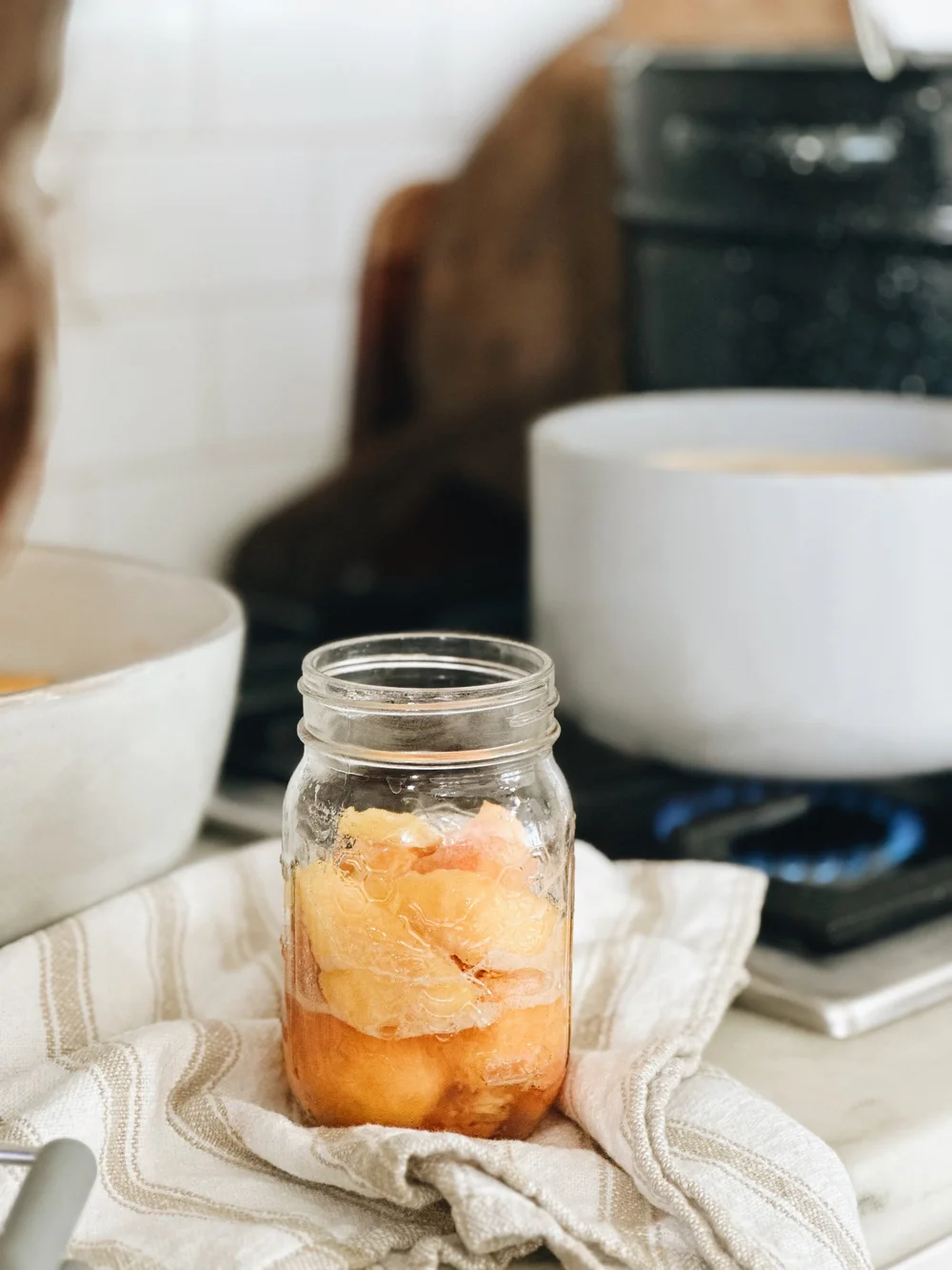 A Honey-spiced Peaches Canning Recipe - Azure Farm