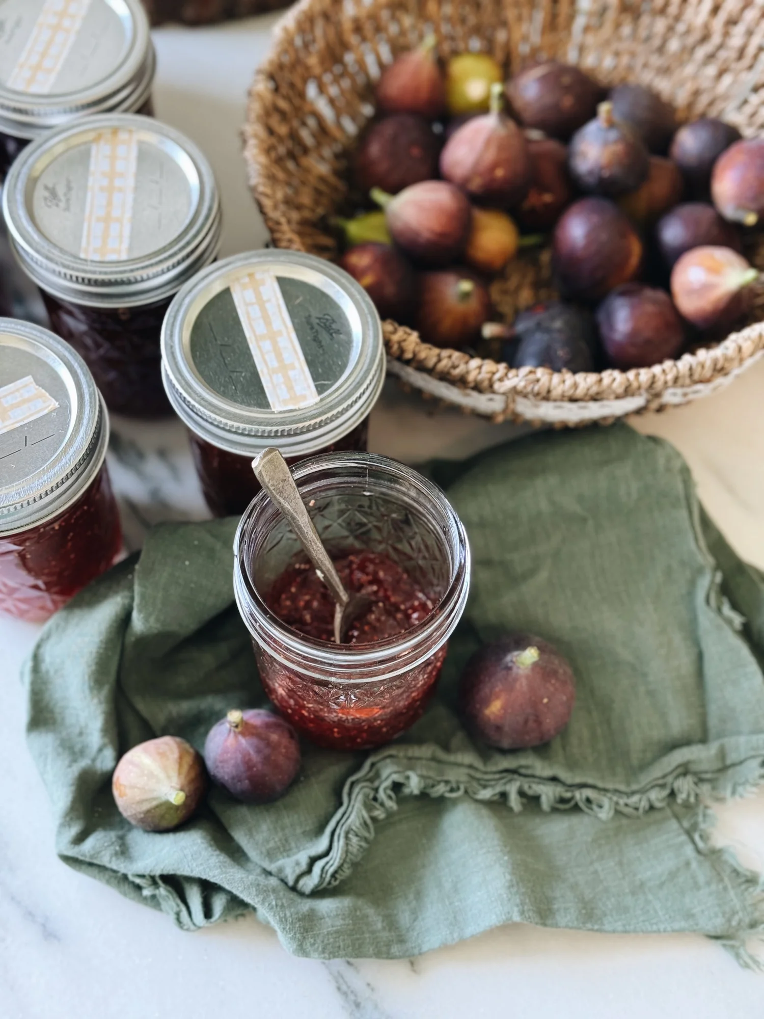 A Simple Yet Delicious Fig Jam Canning Recipe