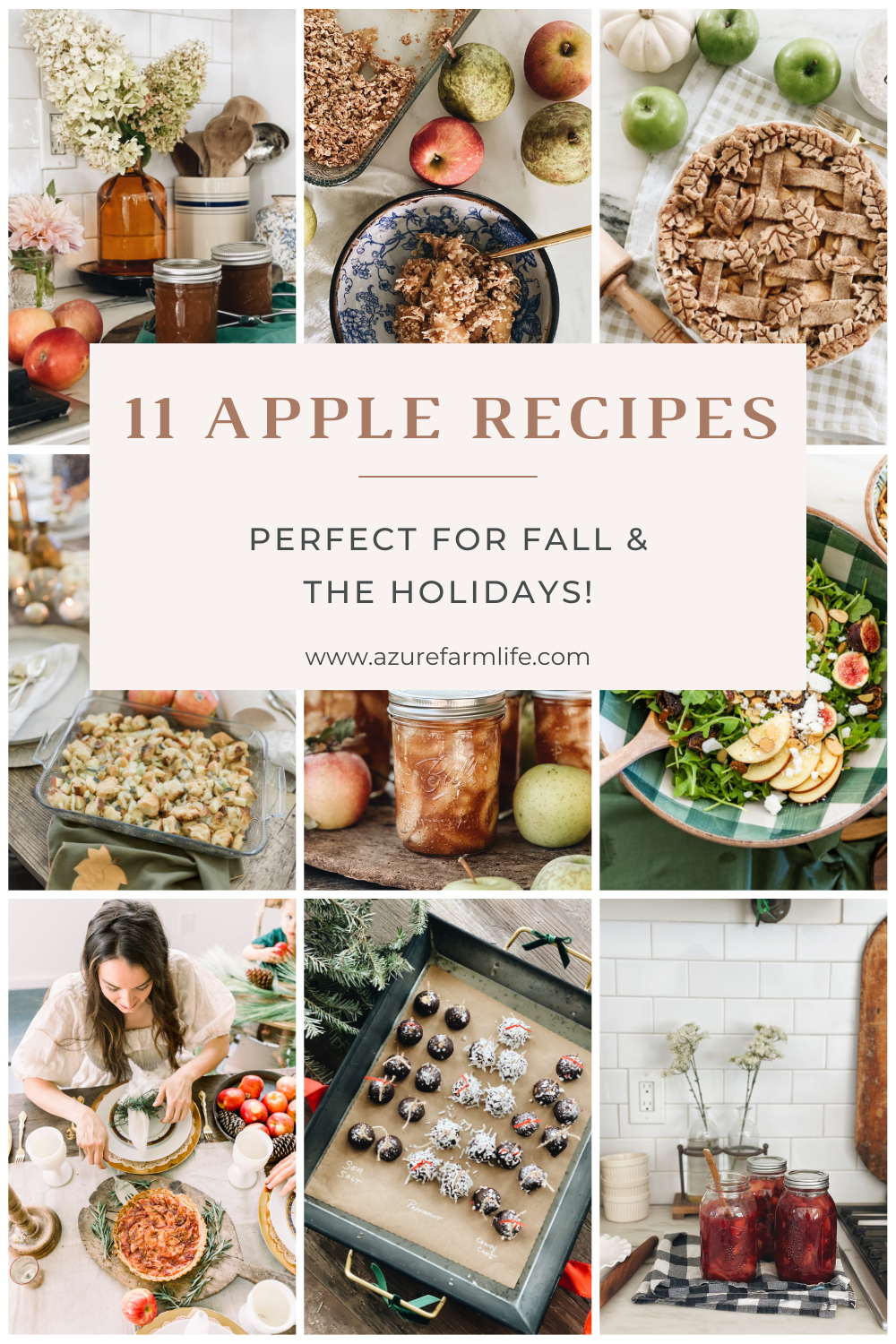A Round-Up Of My Favorite Apple Recipes