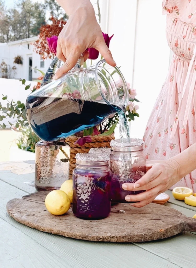 Blue Butterfly Tea Recipe With Honey And Lemon - Azure Farm