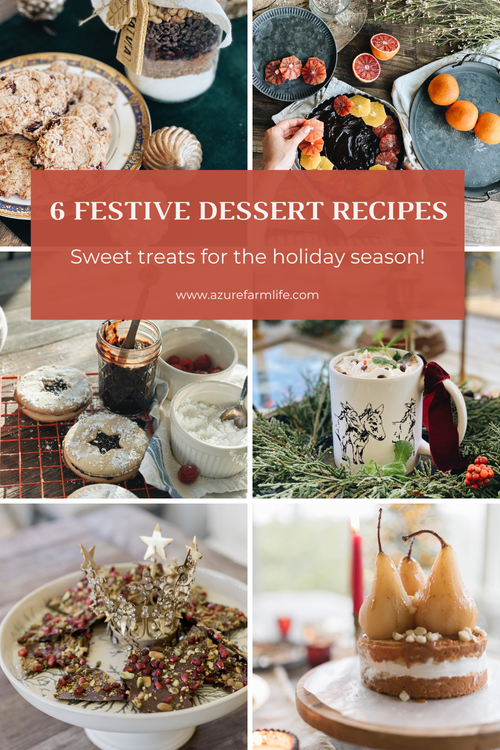 6 Delicious Festive Dessert Recipes For The Holidays!