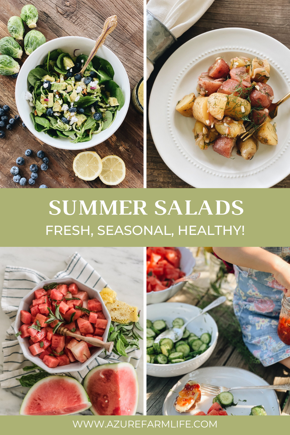 5 Fresh, Healthy, Seasonal Salads To Enjoy This Summer!