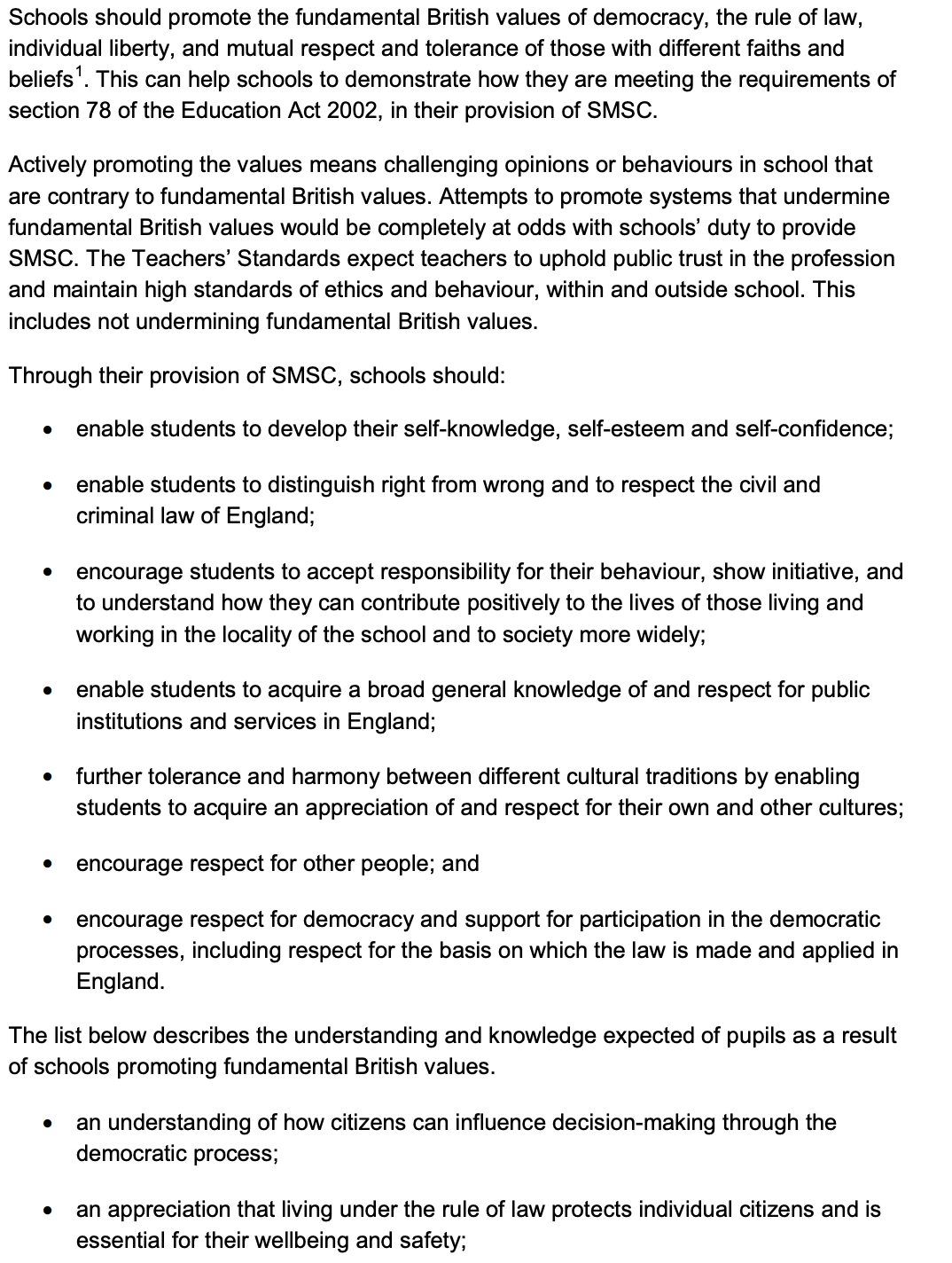 British Values — Smart School Councils