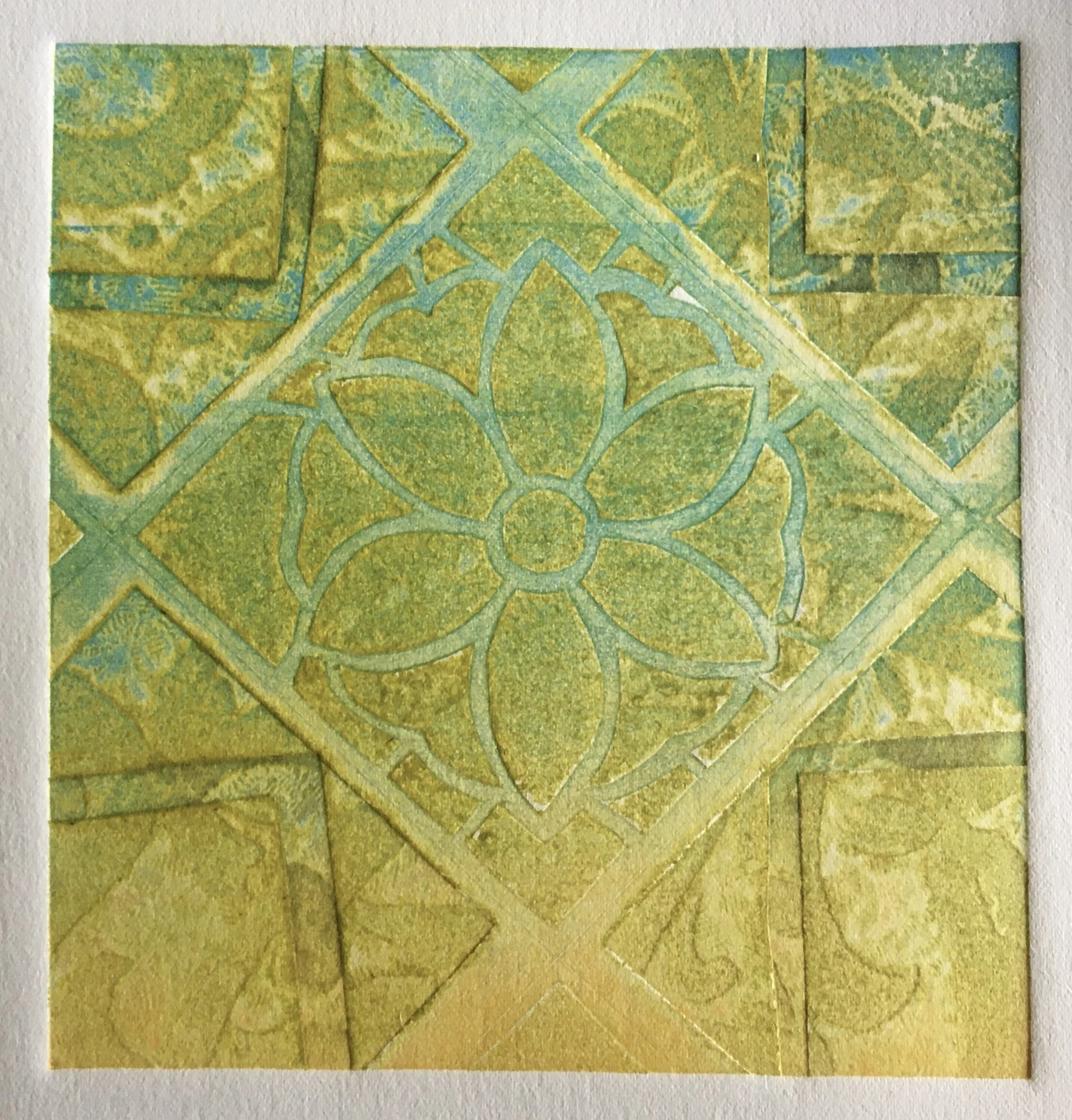 Live Collagraph Printmaking Demonstrations — Carol Nunan
