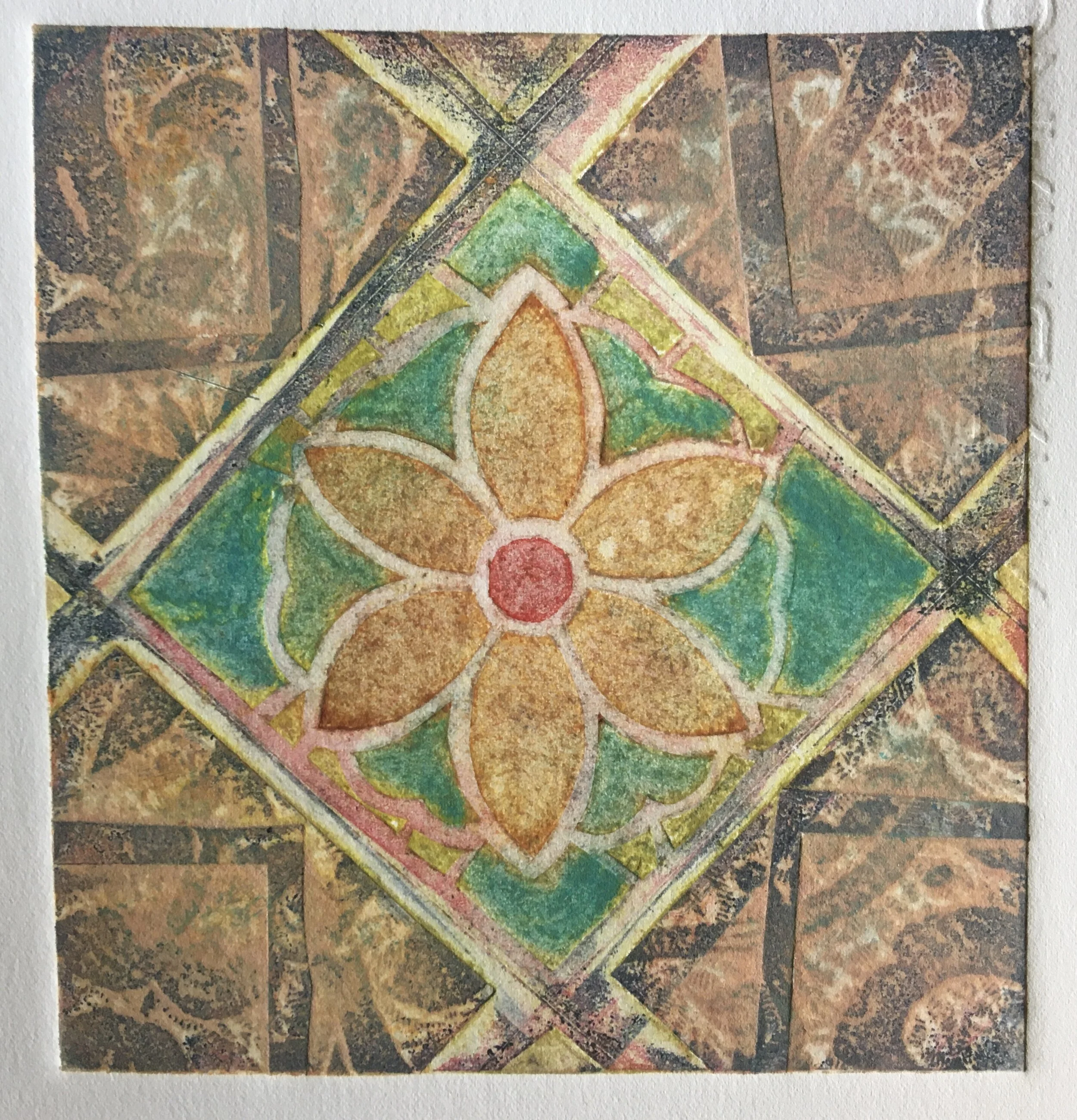 Live Collagraph Printmaking Demonstrations — Carol Nunan