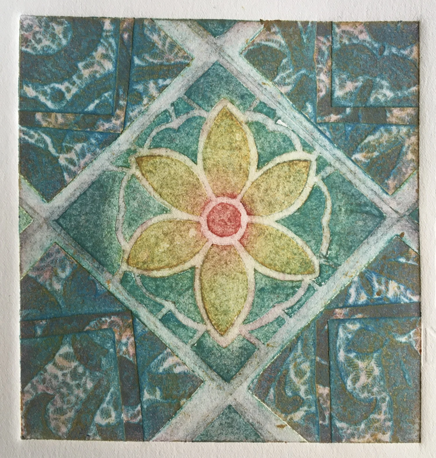 Live Collagraph Printmaking Demonstrations — Carol Nunan