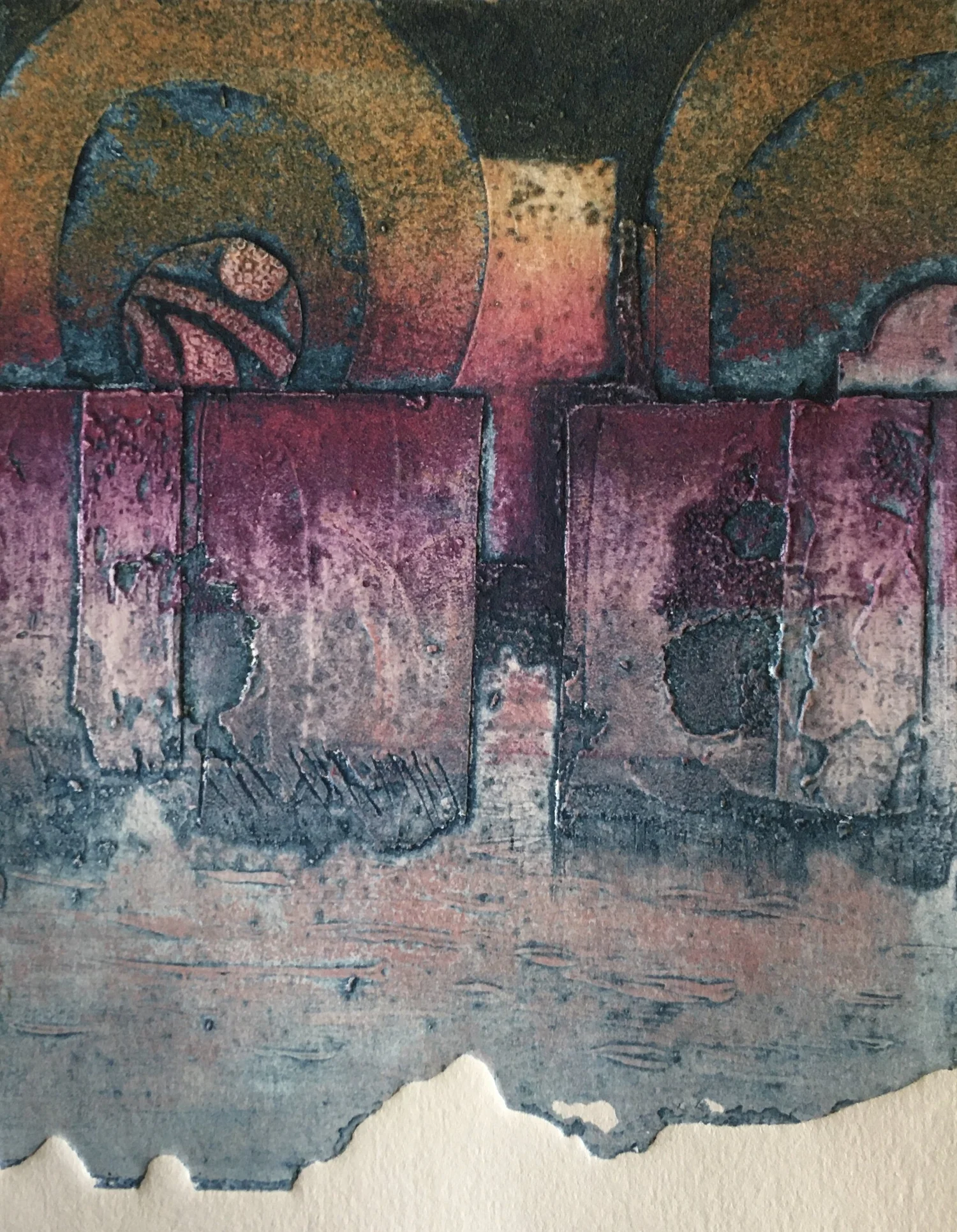 Live Collagraph Printmaking Demonstrations — Carol Nunan