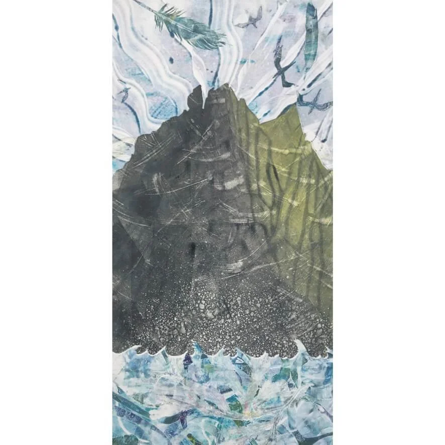 Collagraph and Monotype Seascape Art Prints — Carol Nunan Printmaker