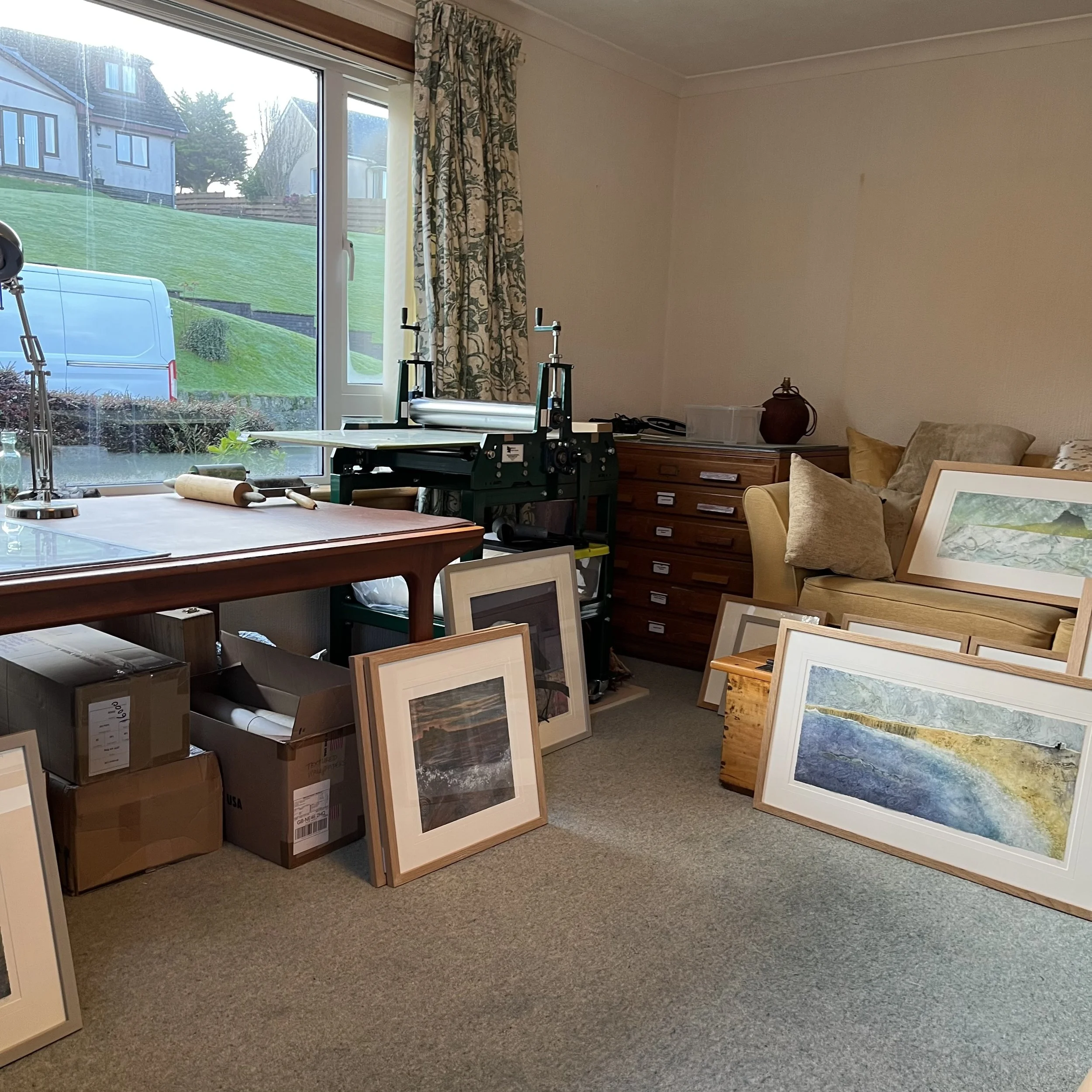 First Impressions Of My New Home — Carol Nunan Printmaker
