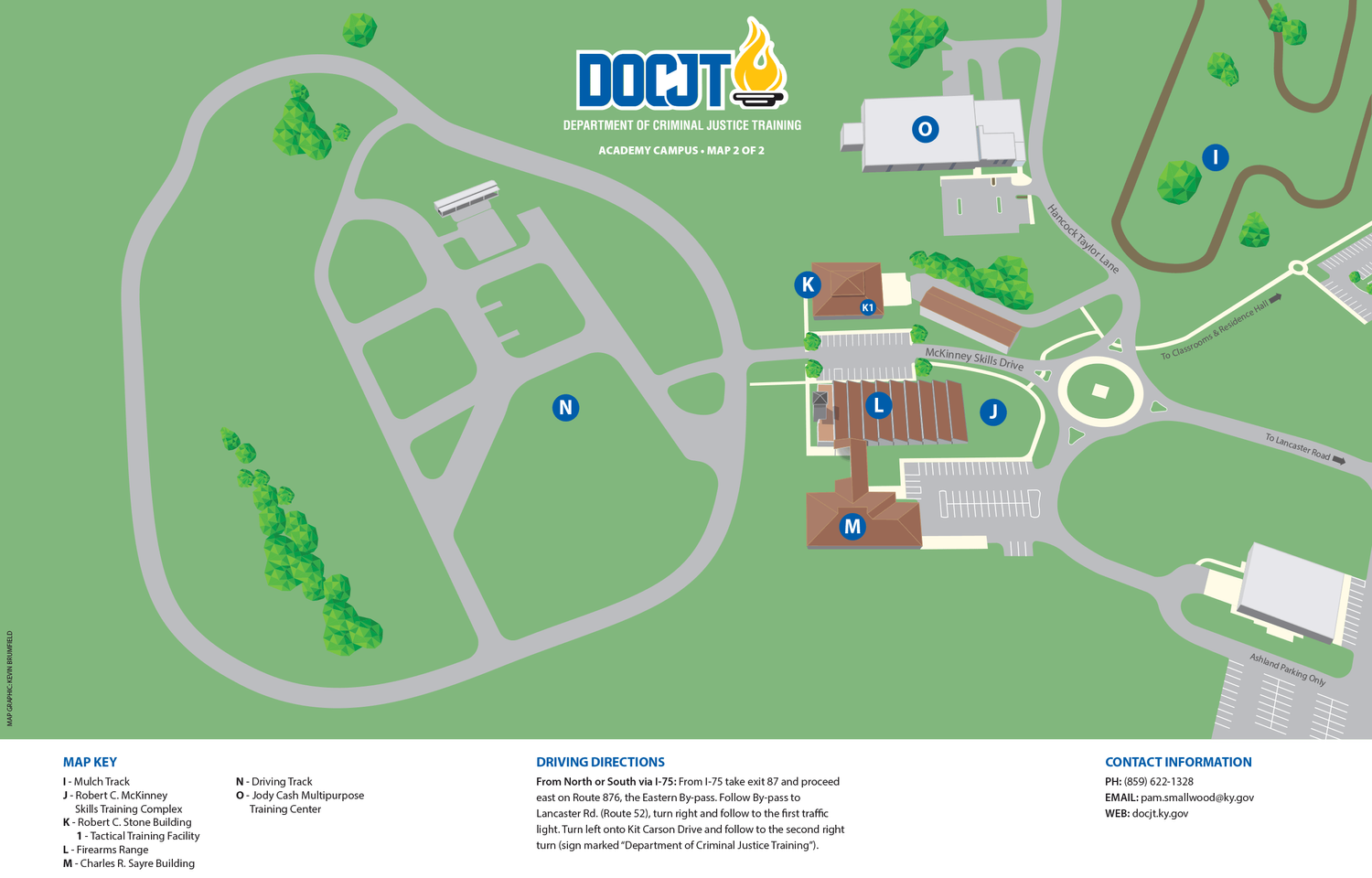 Campus Map — DOCJT