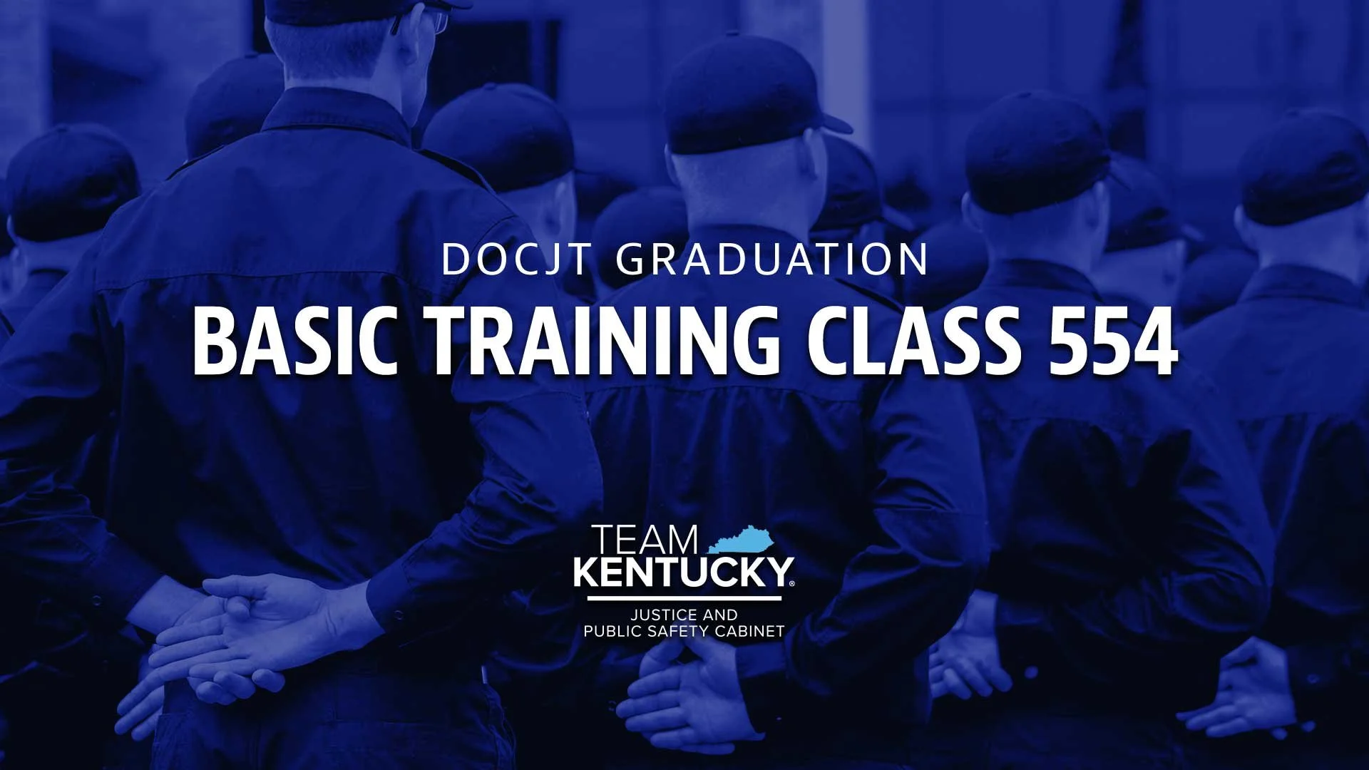 Basic Class 554 - Graduation