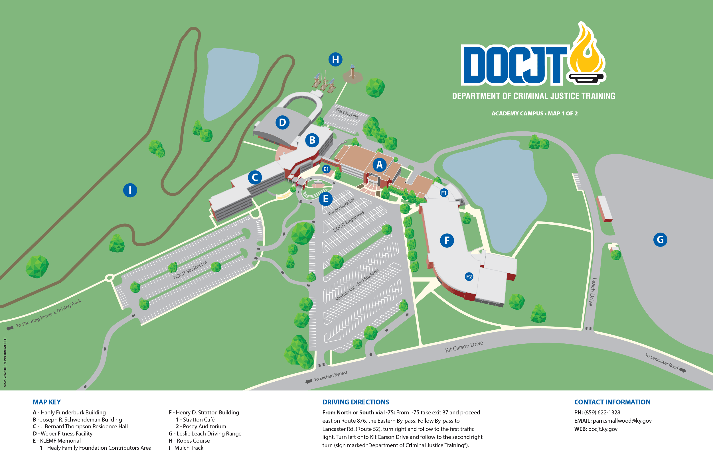 Campus Map — DOCJT
