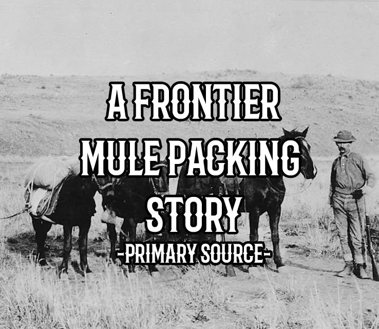History Blog — Frontier Life