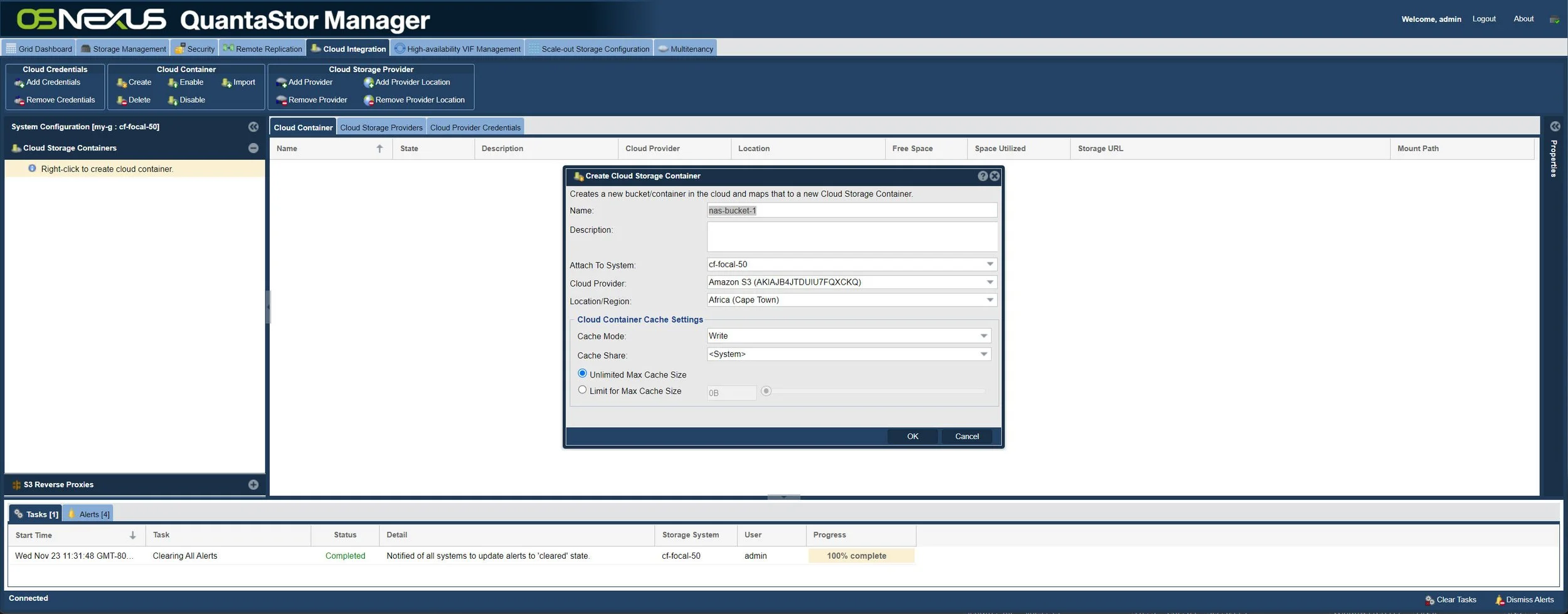 Screenshots — OSNexus