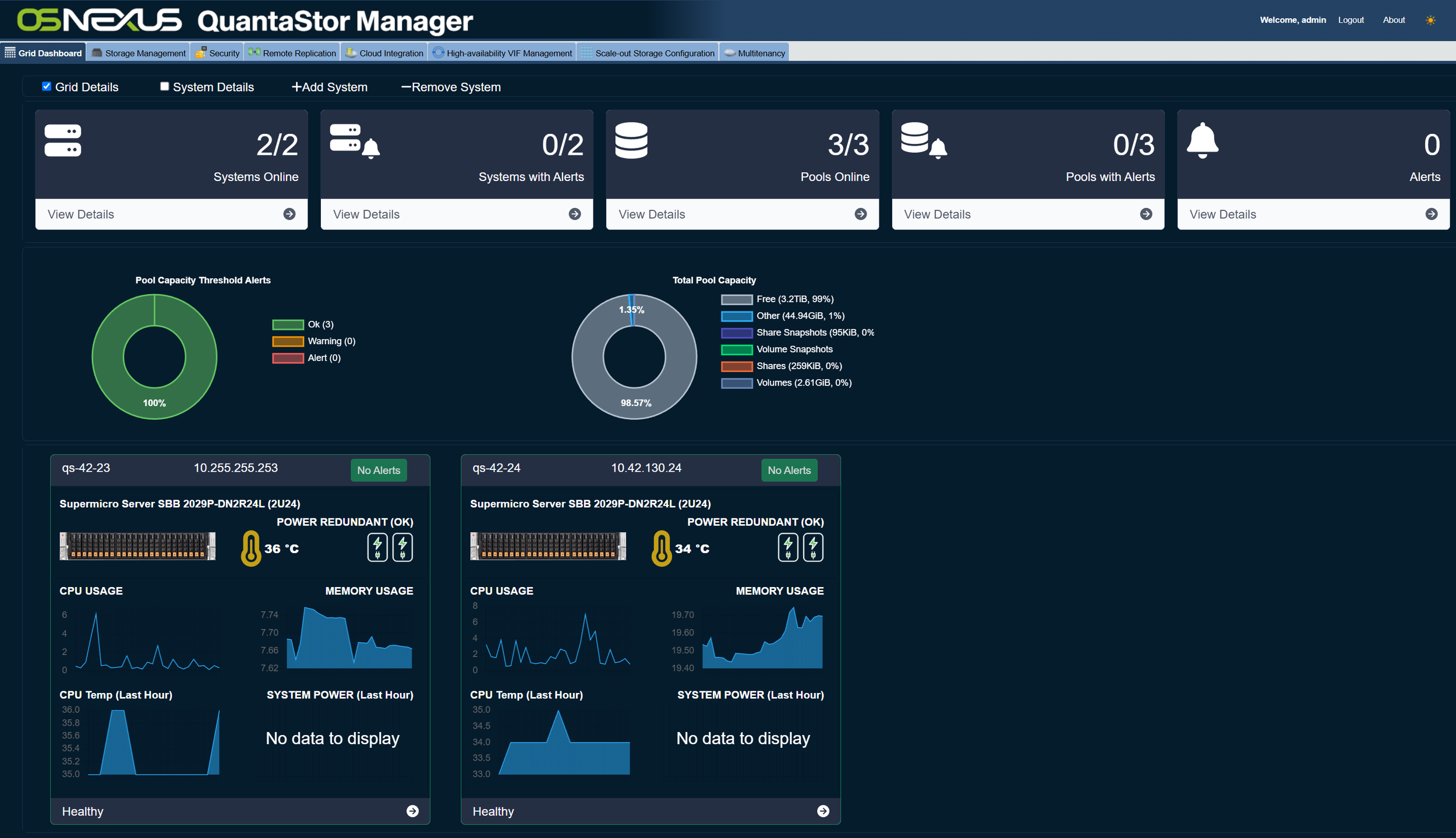 OSNexus Announces QuantaStor 6.5 with Anomaly Detection — OSNexus