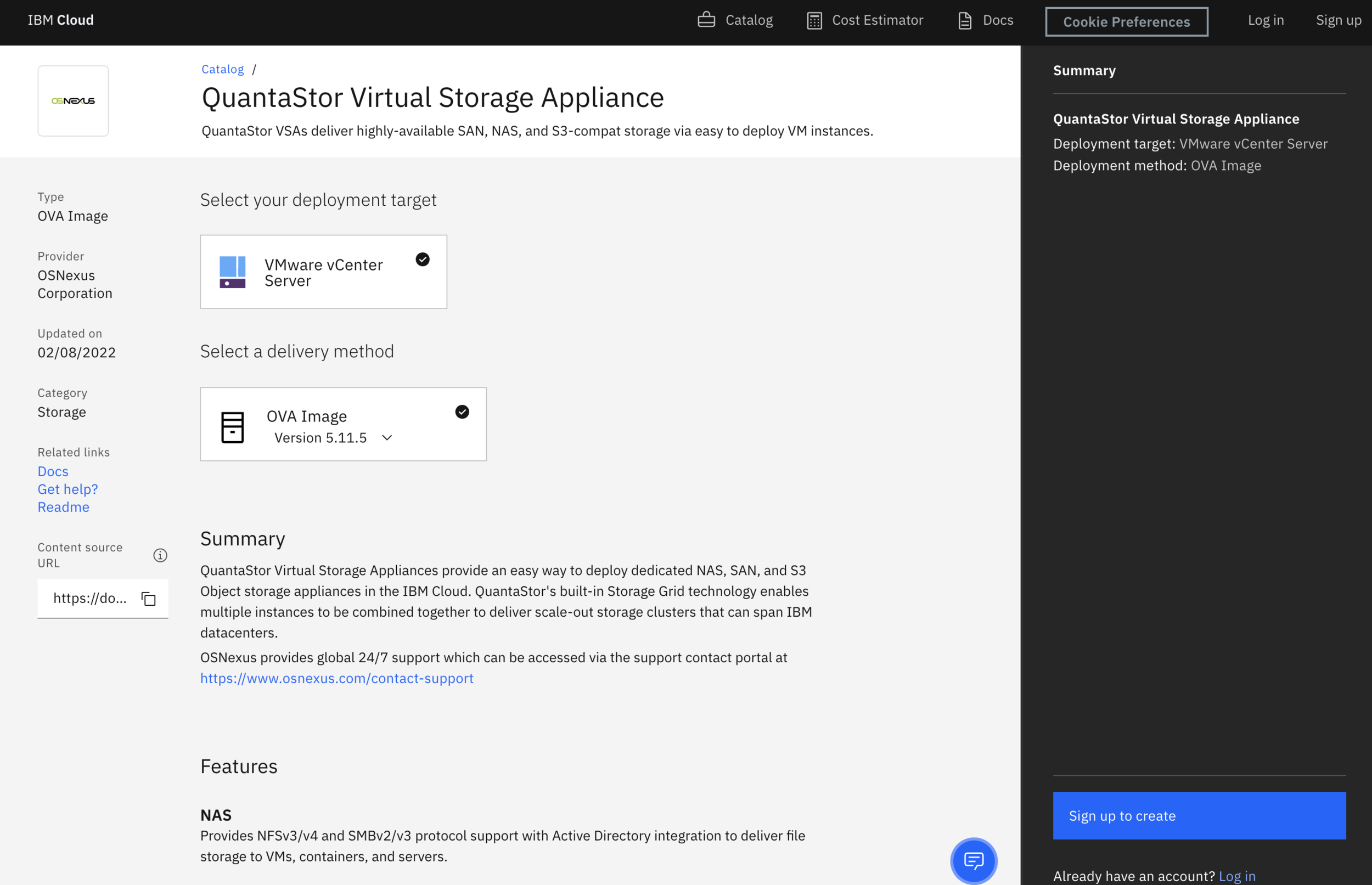 OSNEXUS Announces QuantaStor Virtual Storage Appliances (VSAs) for IBM Cloud Gen 2 Data Centers ...