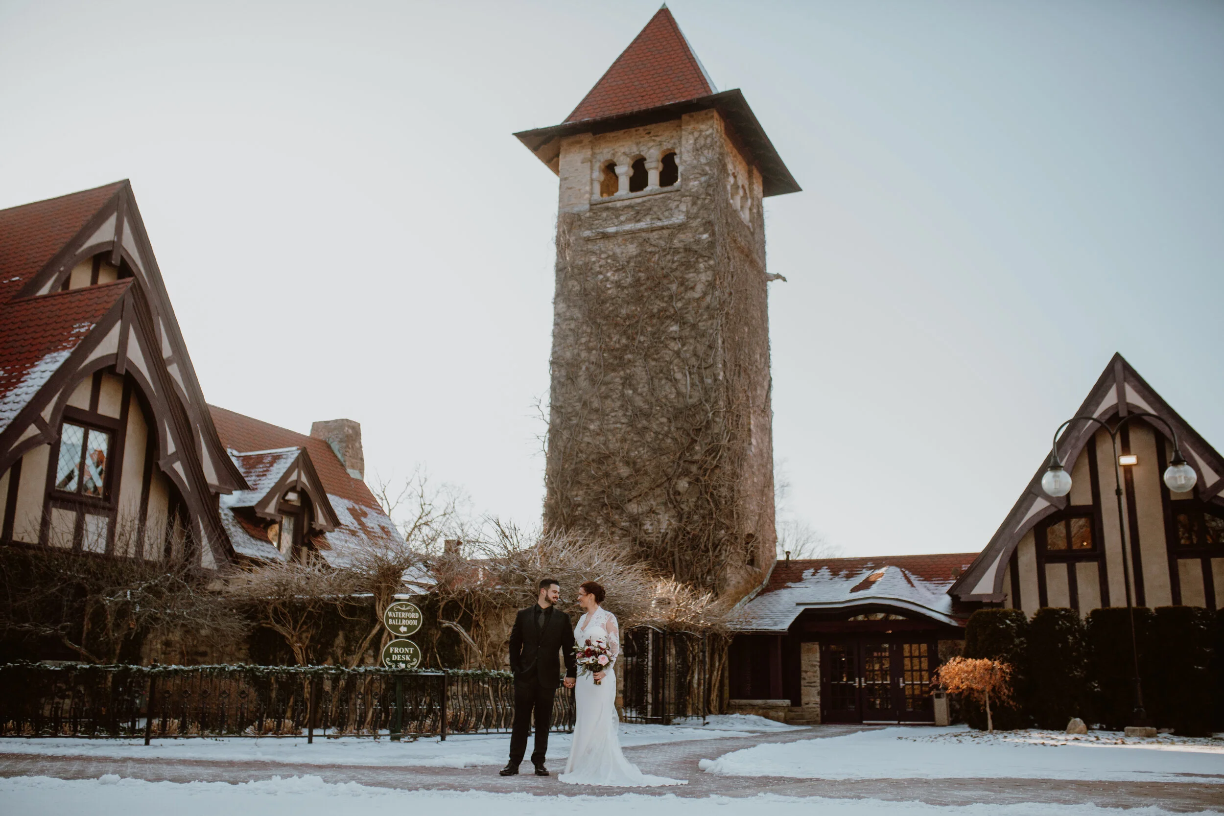 St. Clements Castle winter wedding — Devolve Imaging