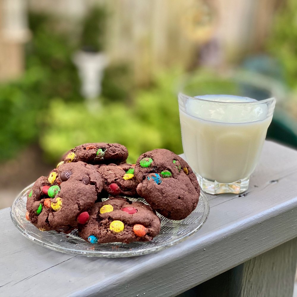 The Best Chocolate Fudge M&M Cookies (Gluten Free) — Sarah Freia