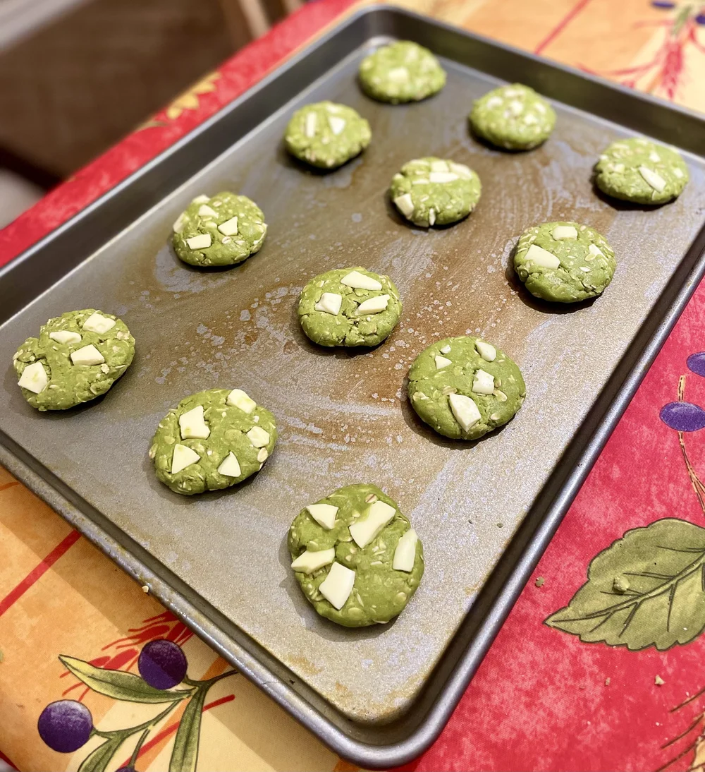 Matcha Oatmeal White Chocolate Chip Cookies Recipe (+ Gluten Free ...
