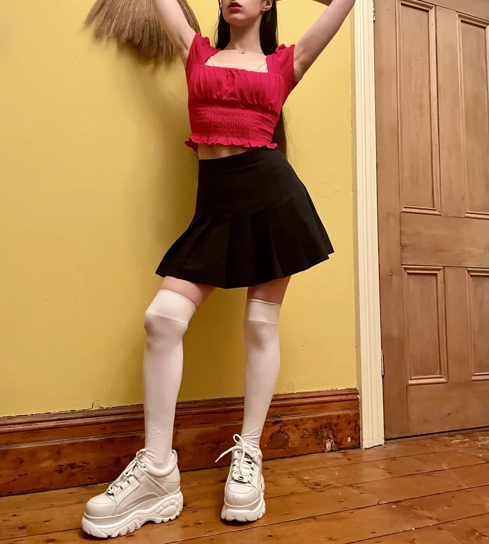 How To Wear Thigh Highs (Outfit Inspiration) — Sarah Freia