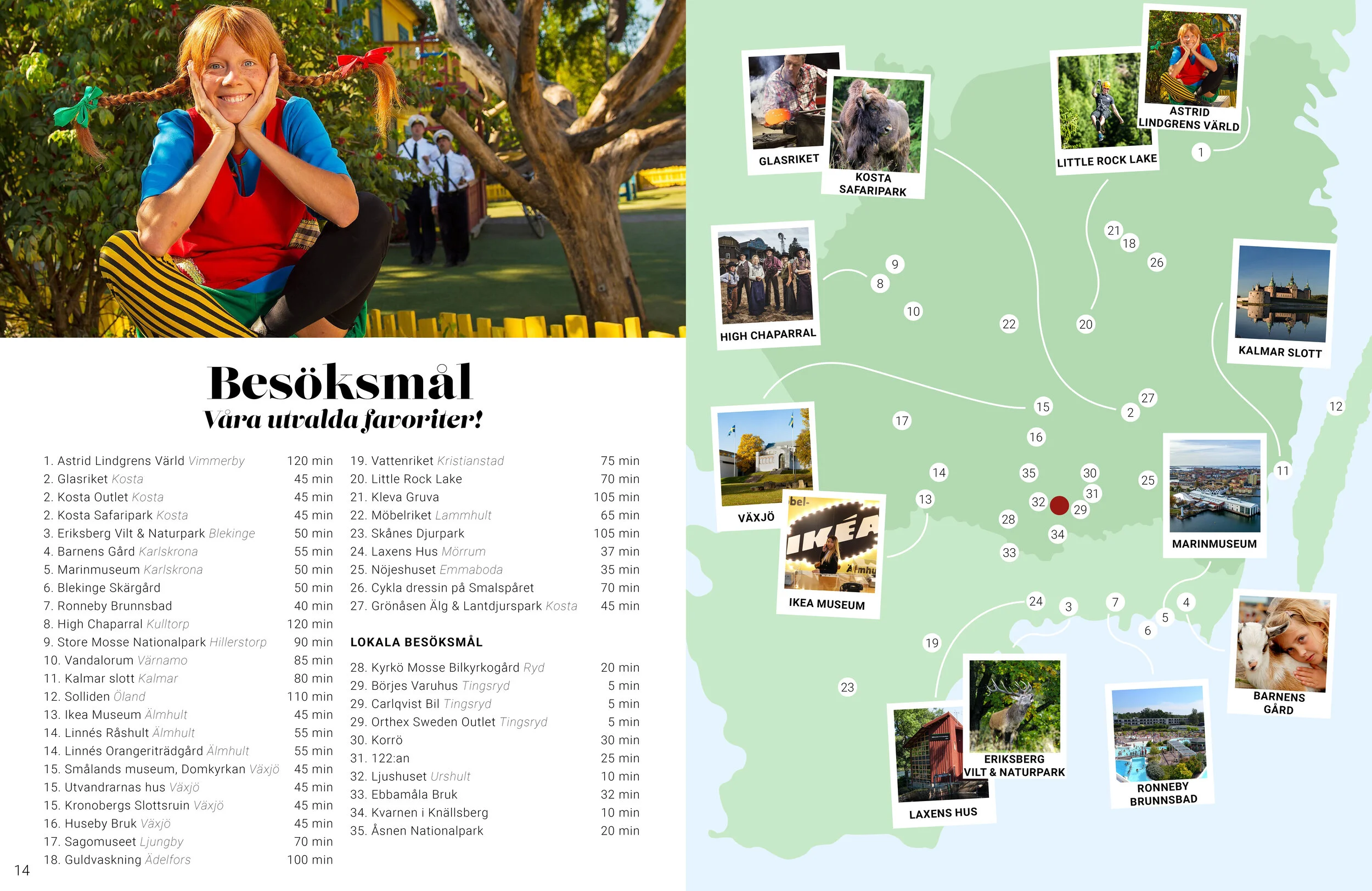 Aktiviteter & Besöksmål i Småland — Tingsryd Resort