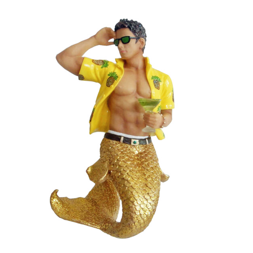 Merman Beach Merman Ornaments — December Diamonds Merman Ornaments