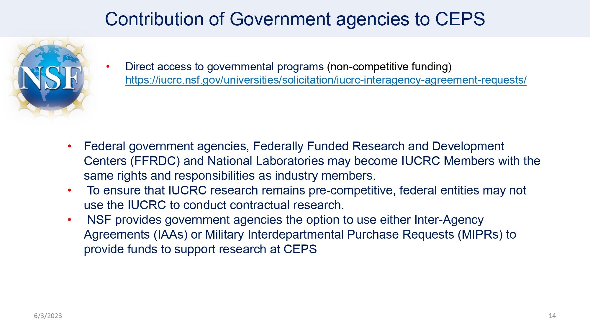 Introduction to CEPS — CEPS