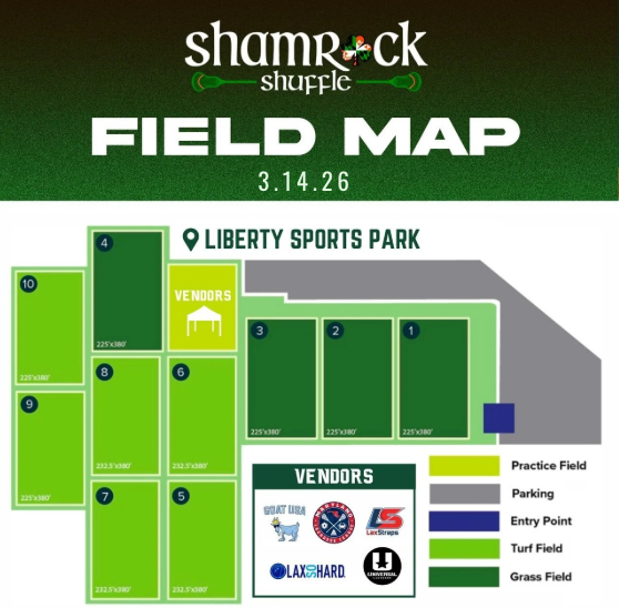 Shamrock Shuffle Play Day — Maryland Lacrosse League