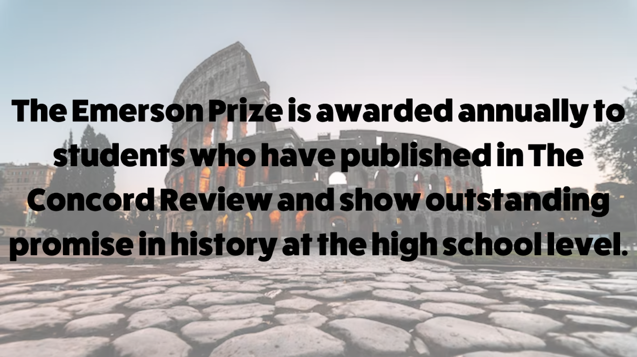 Your Guide to The Concord Review — Inspirit AI