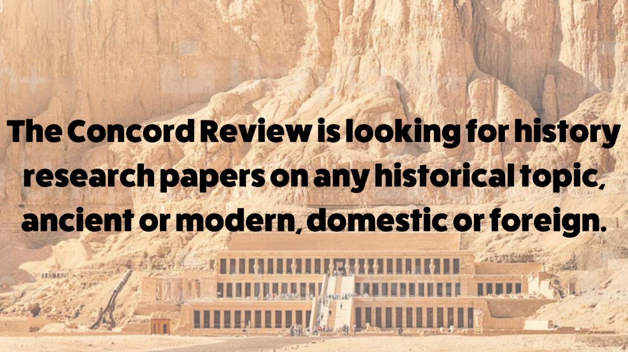 Your Guide to The Concord Review — Inspirit AI