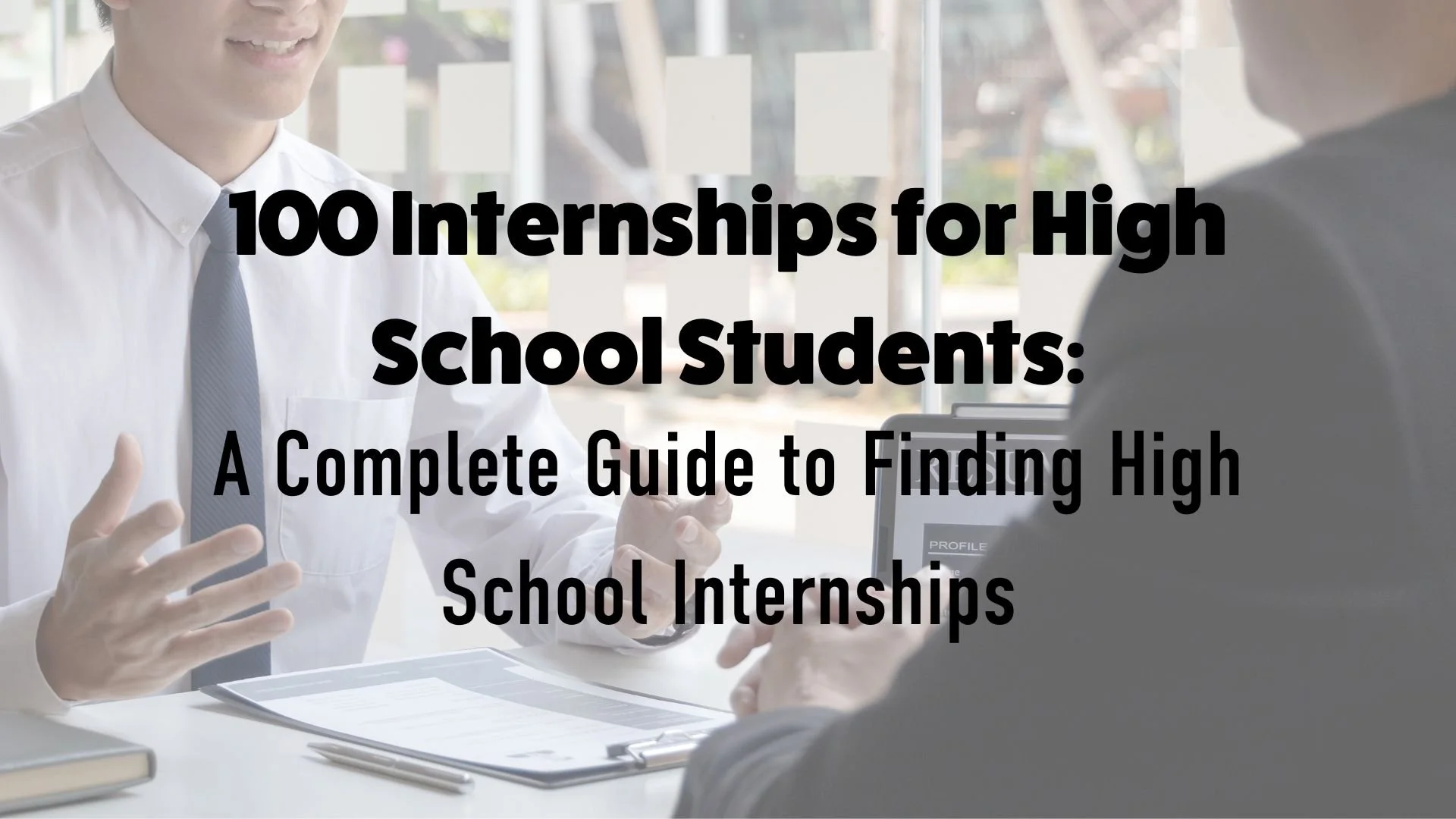 Internships For High School Graduates Summer 2024 Adan Lissie