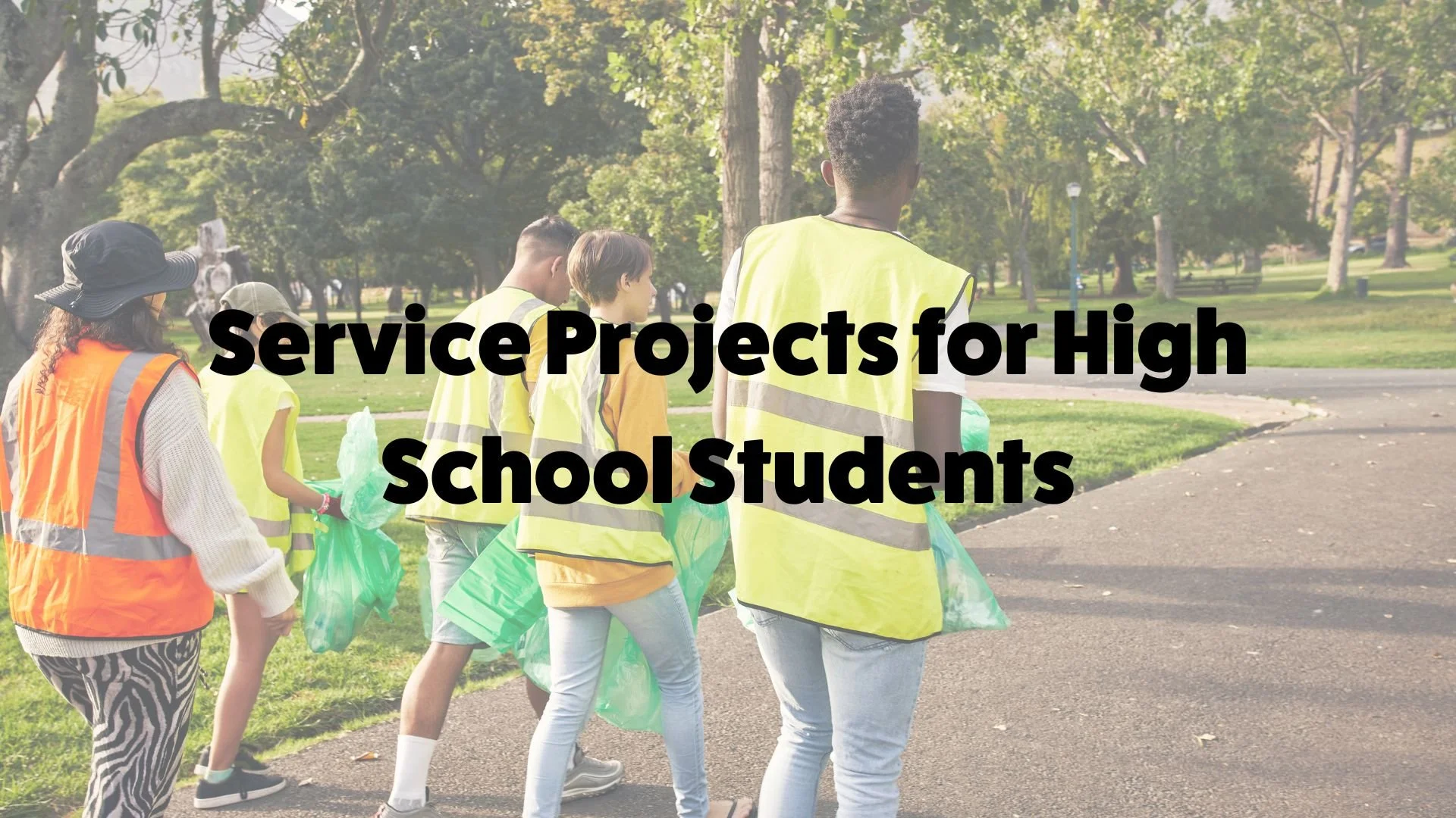 Service Projects for High School Students — Inspirit AI