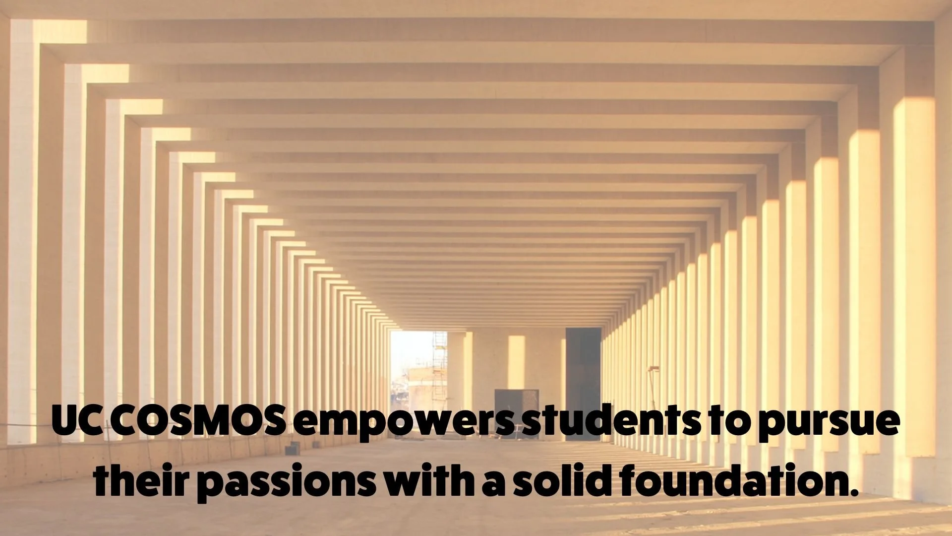 UC COSMOS: Bridging the Gap Between High School and College for STEM ...