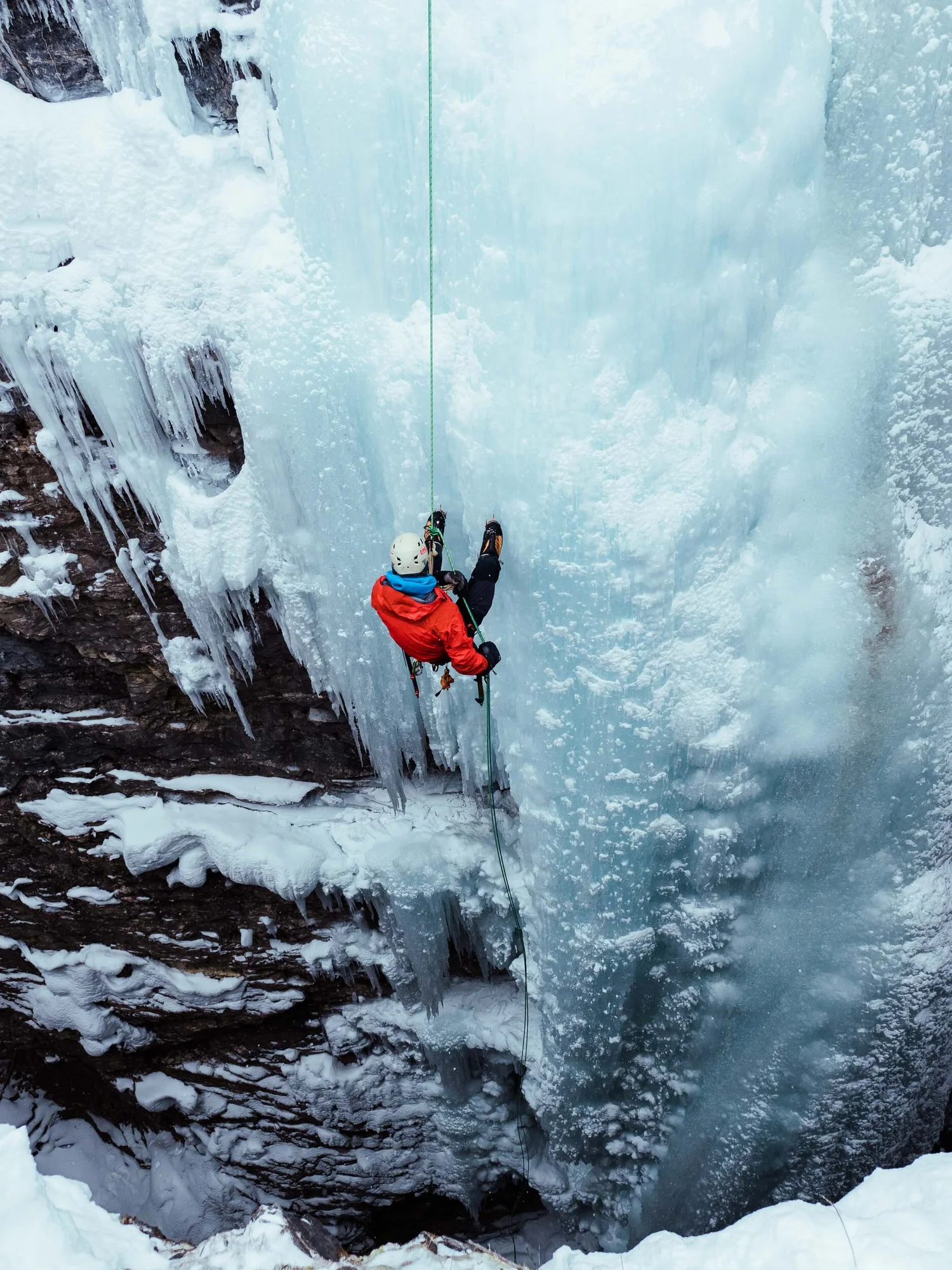 Ice Climbing Wallpaper