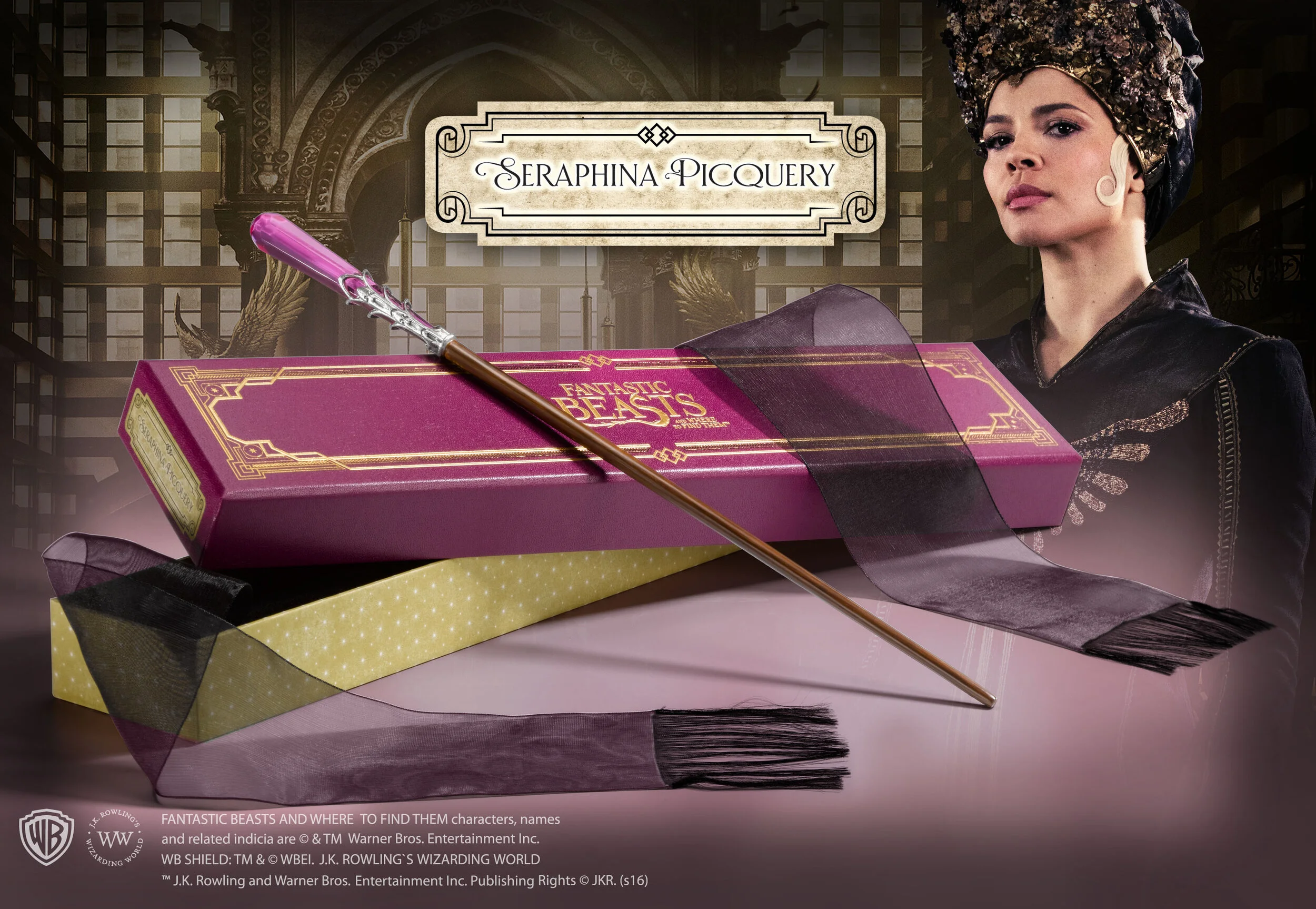 Fantastic Beasts Wands in Collector’s Boxes — Harry Potter Database