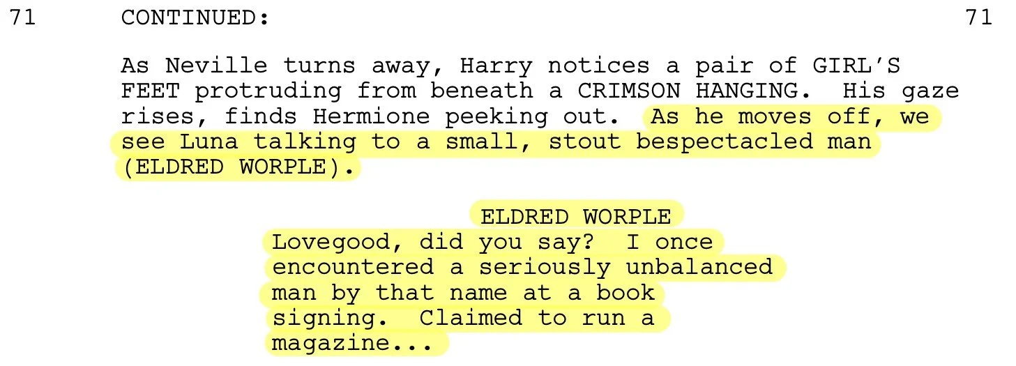 Harry Potter and the Half-Blood Prince Deleted and Unreleased Scenes ...