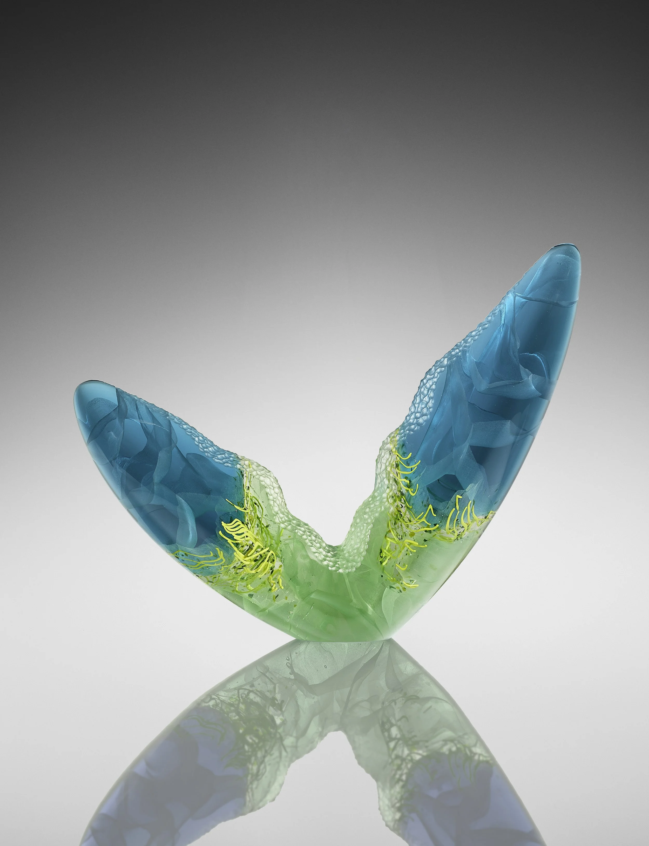 Michael Behrens Cast Glass — Schantz Galleries Contemporary Glass