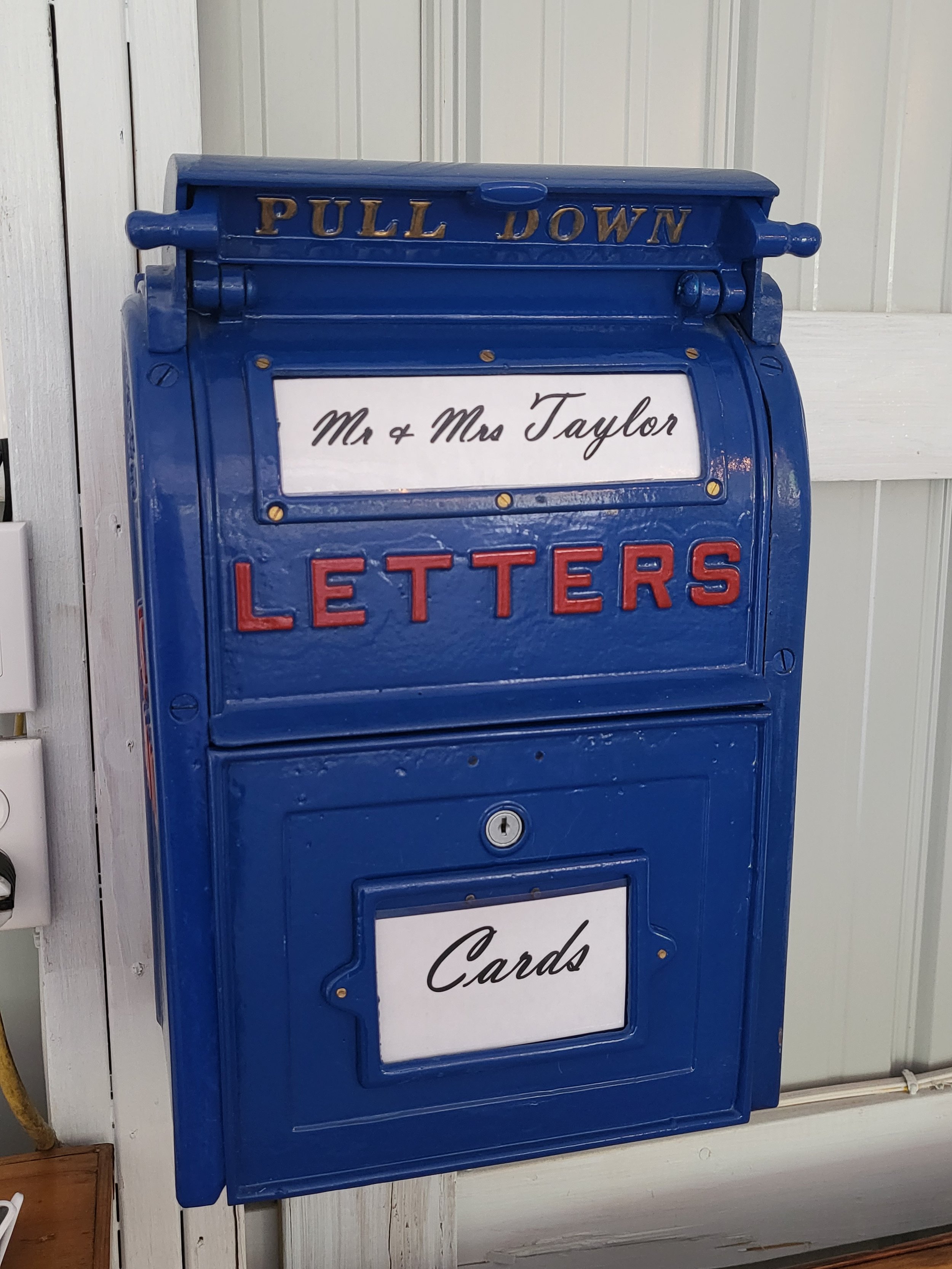 Mailbox Card Box Wedding